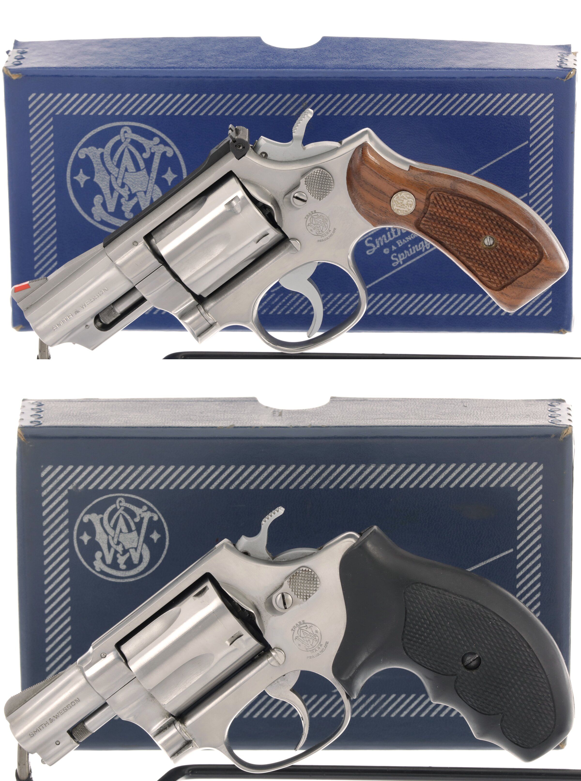 Two Smith & Wesson Double Action Revolvers with Boxes | Rock Island Auction