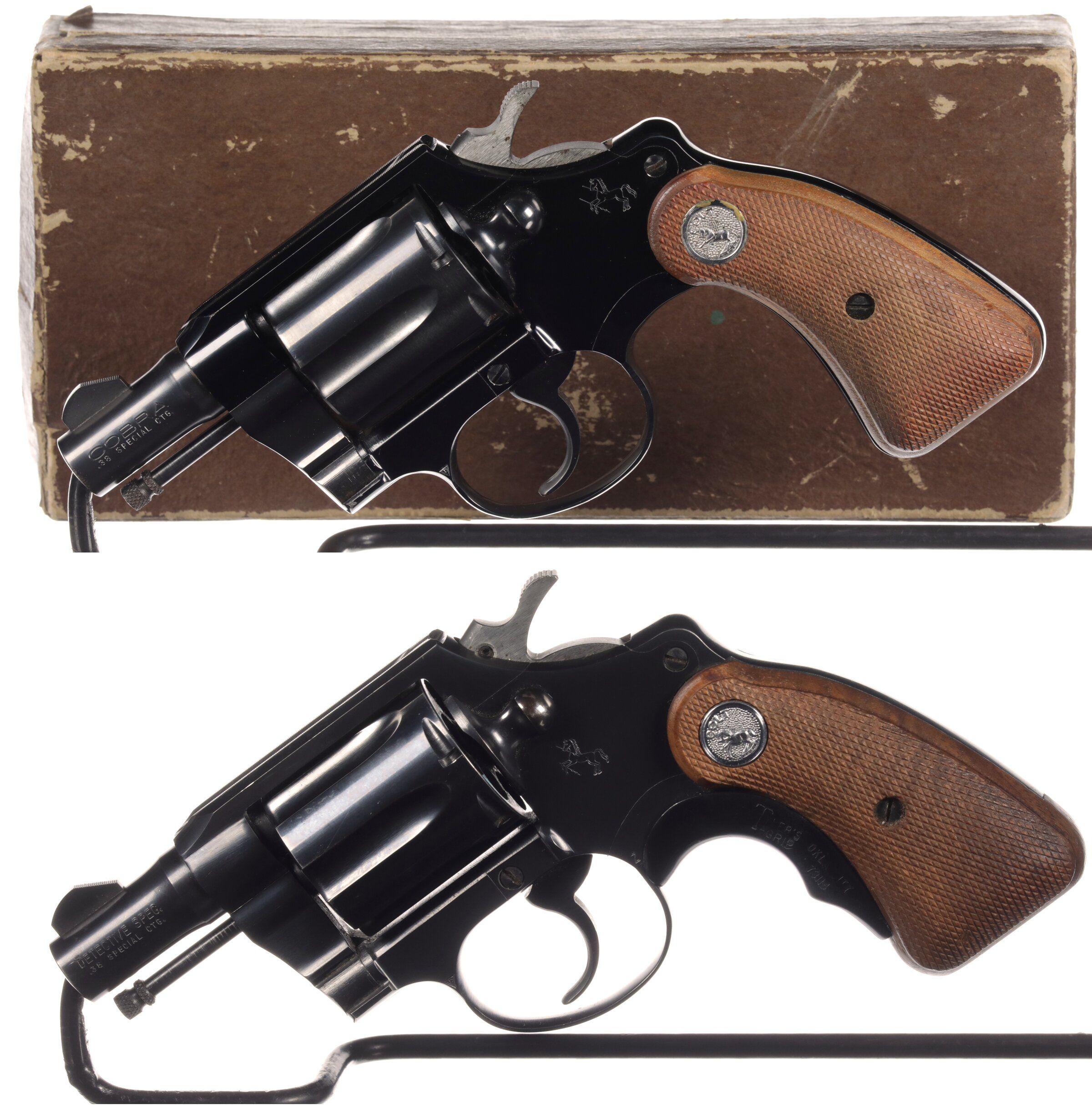 Two Colt Double Action Revolvers | Rock Island Auction
