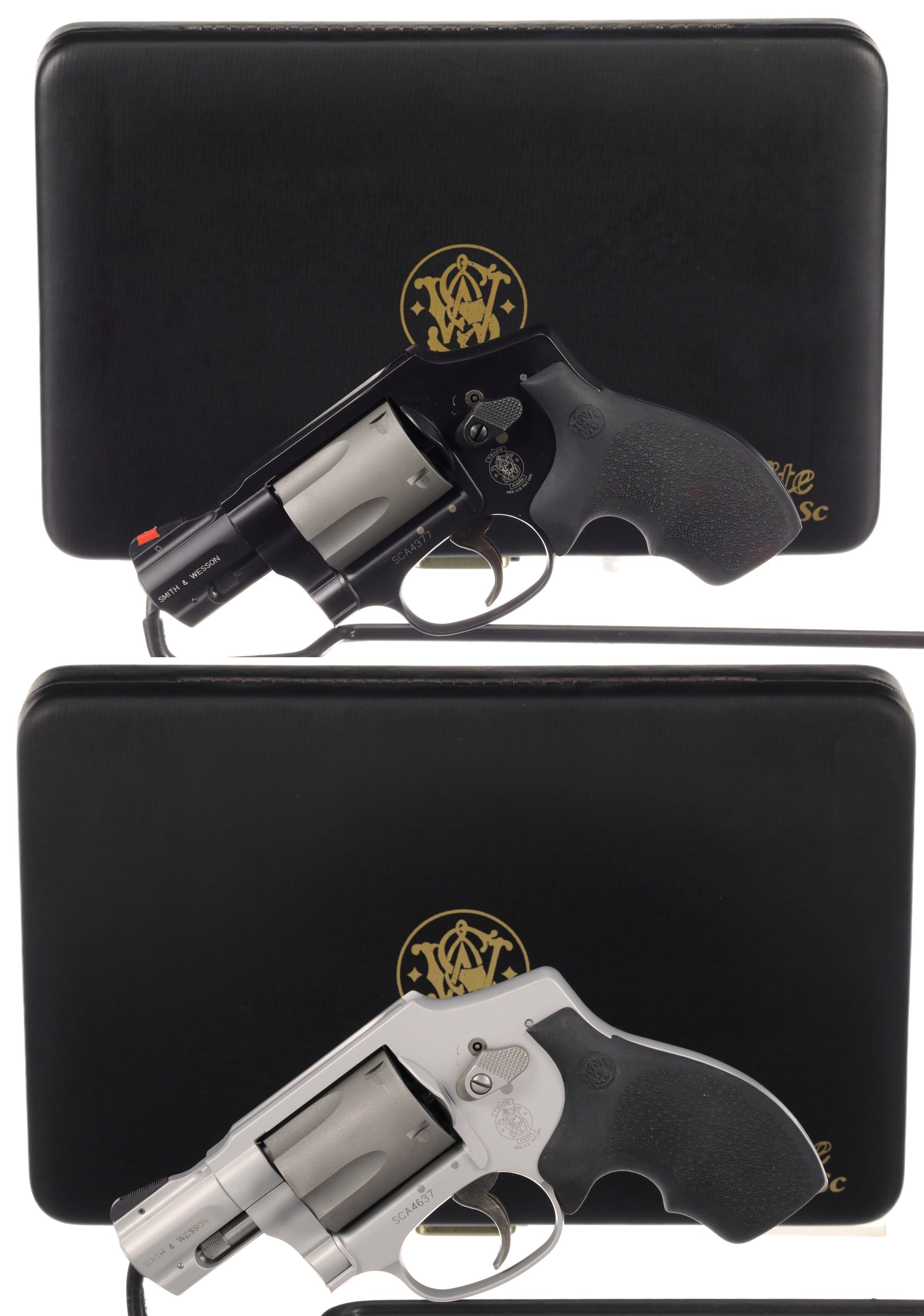 Two Smith & Wesson Double Action Revolvers with Boxes | Rock Island Auction