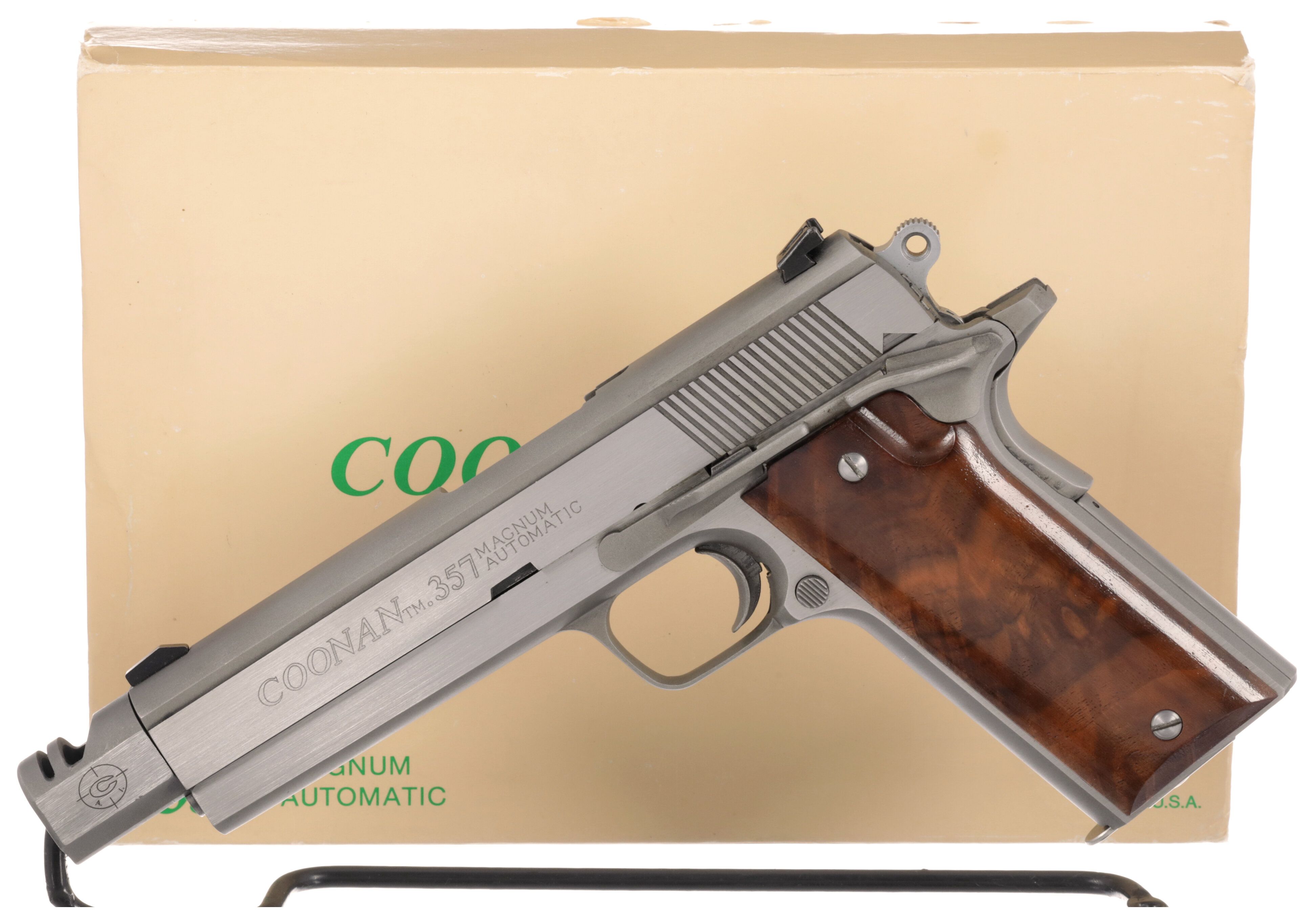 Coonan Arms Model B Semi-Automatic Pistol with Box | Rock Island Auction
