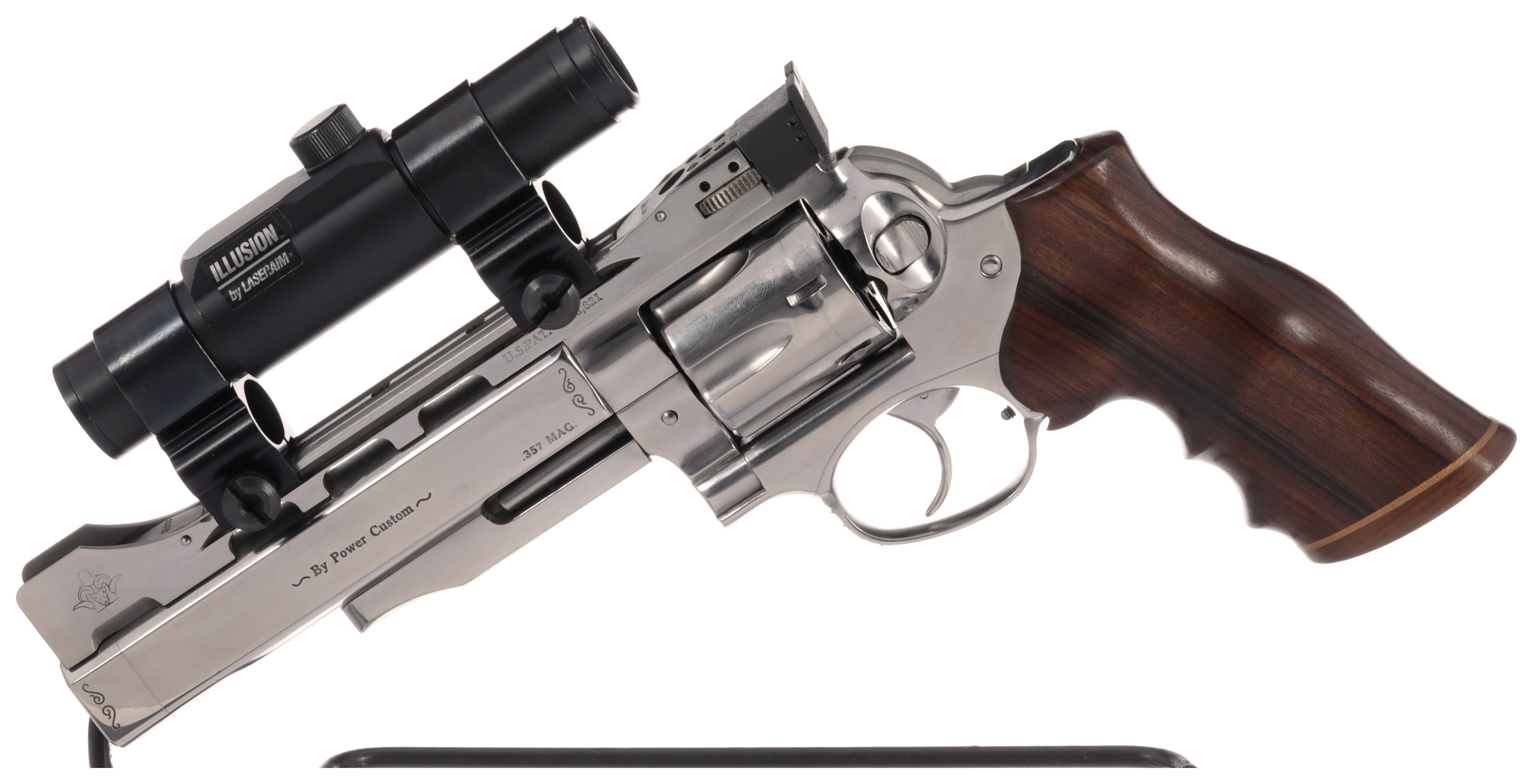 Power Custom Upgraded Ruger GP100 Double Action Revolver | Rock Island ...