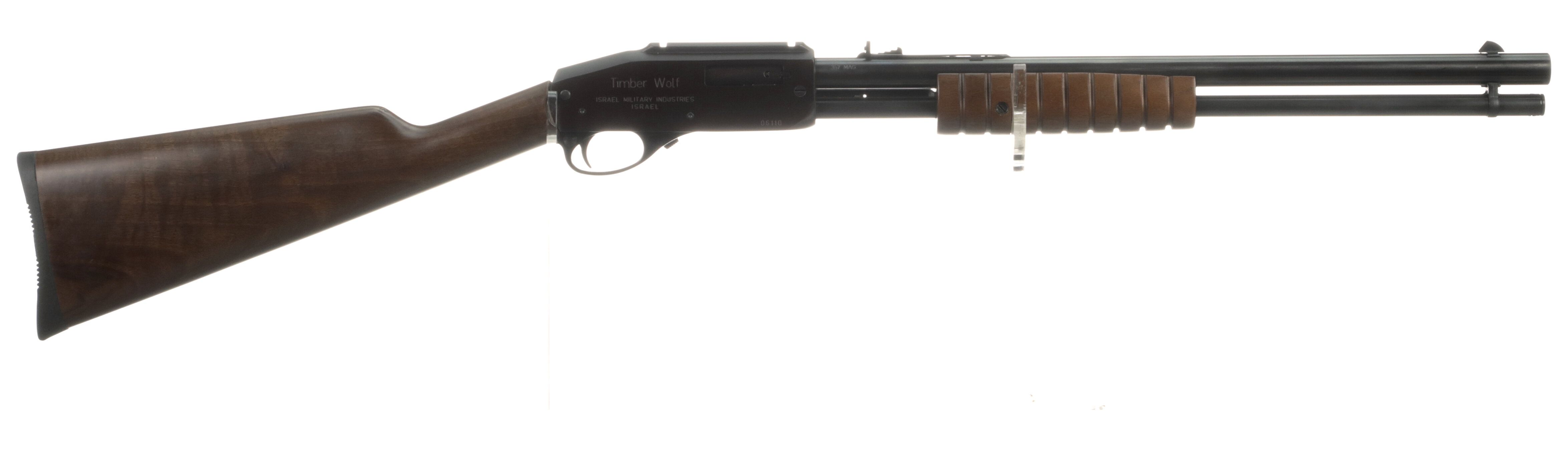 I.M.I./Action Arms Timber Wolf Slide Action Rifle | Rock Island Auction