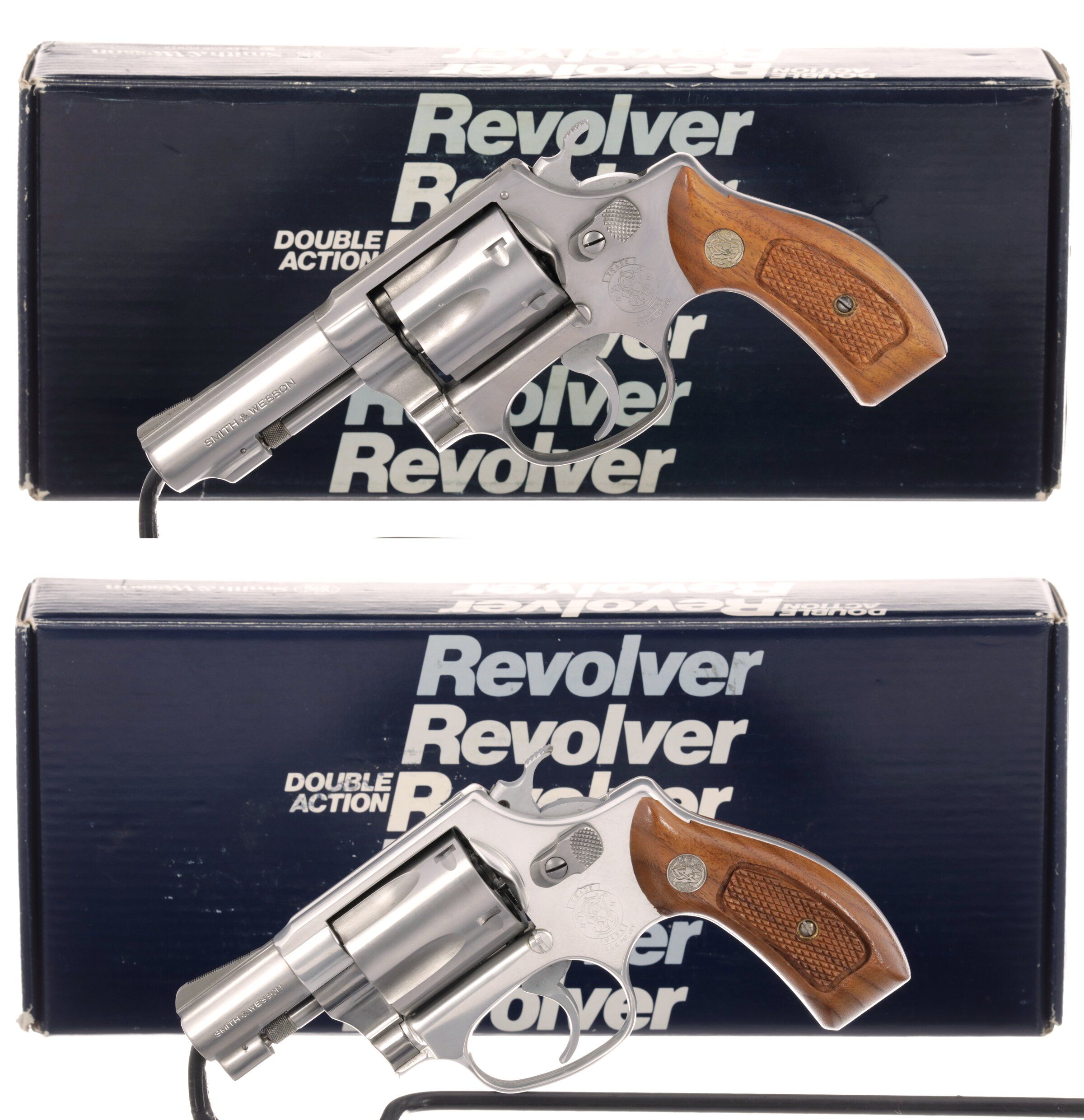 Two Smith & Wesson Double Action Revolvers with Boxes | Rock Island Auction