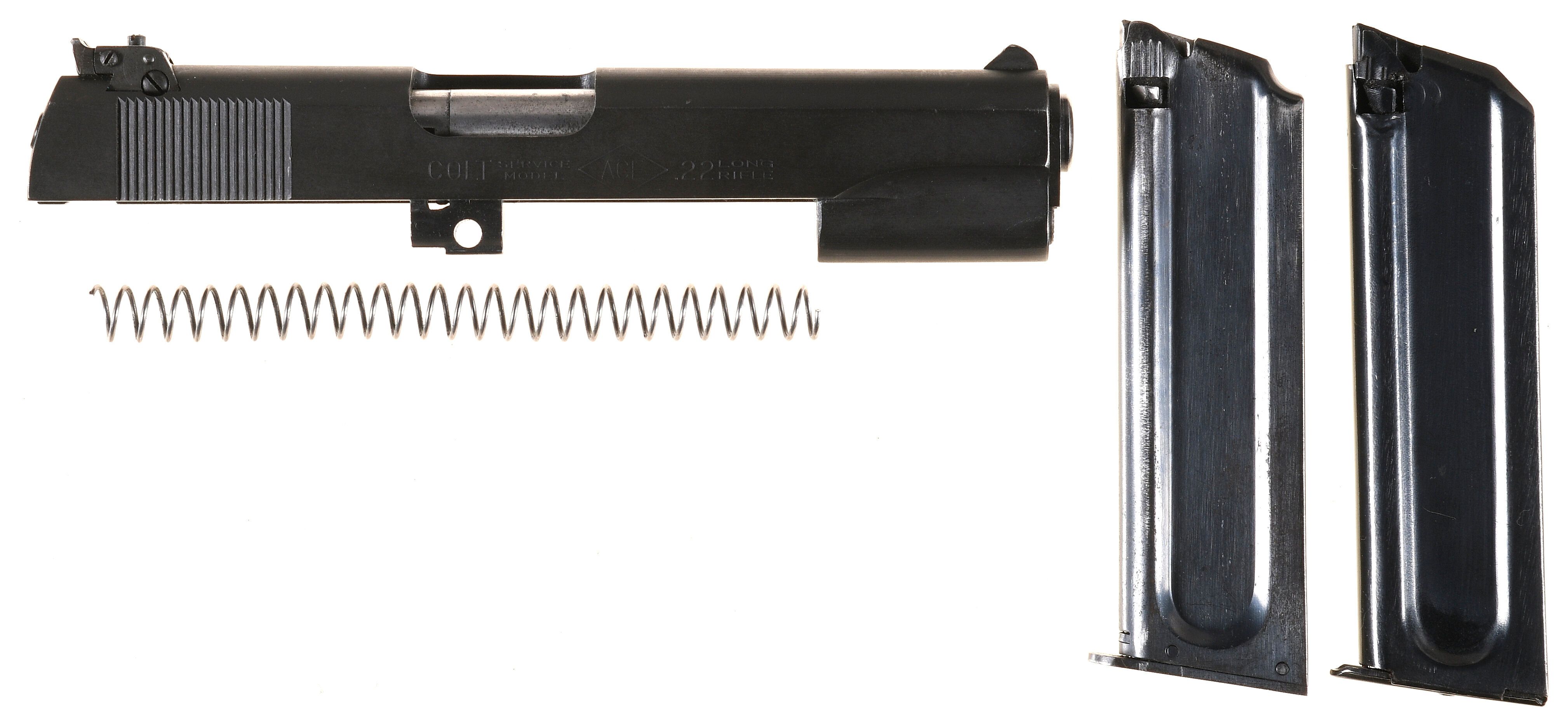 Colt Service Model Ace .22 Slide | Rock Island Auction