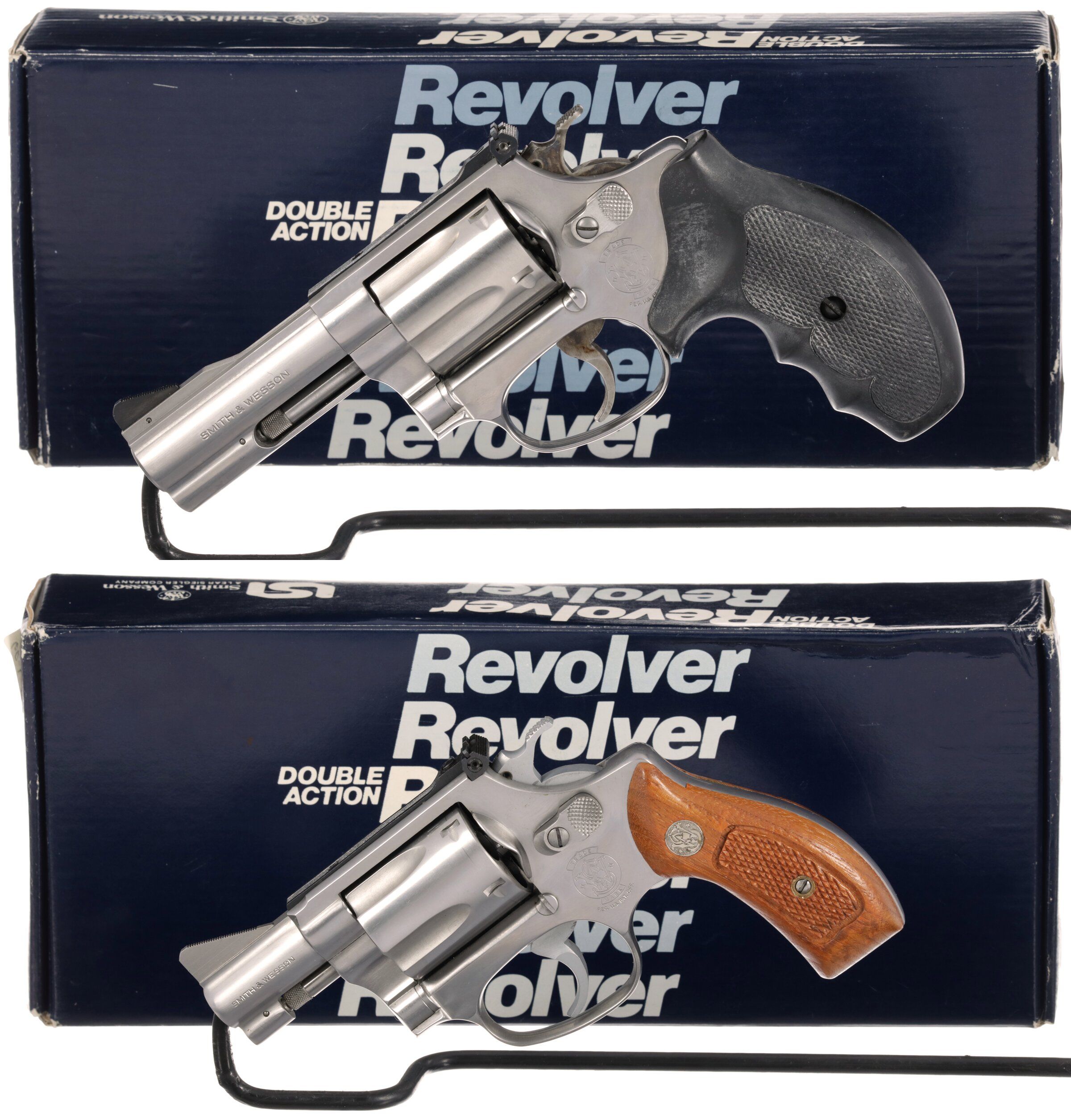 Two Smith & Wesson Double Action Revolvers with Boxes | Rock Island Auction