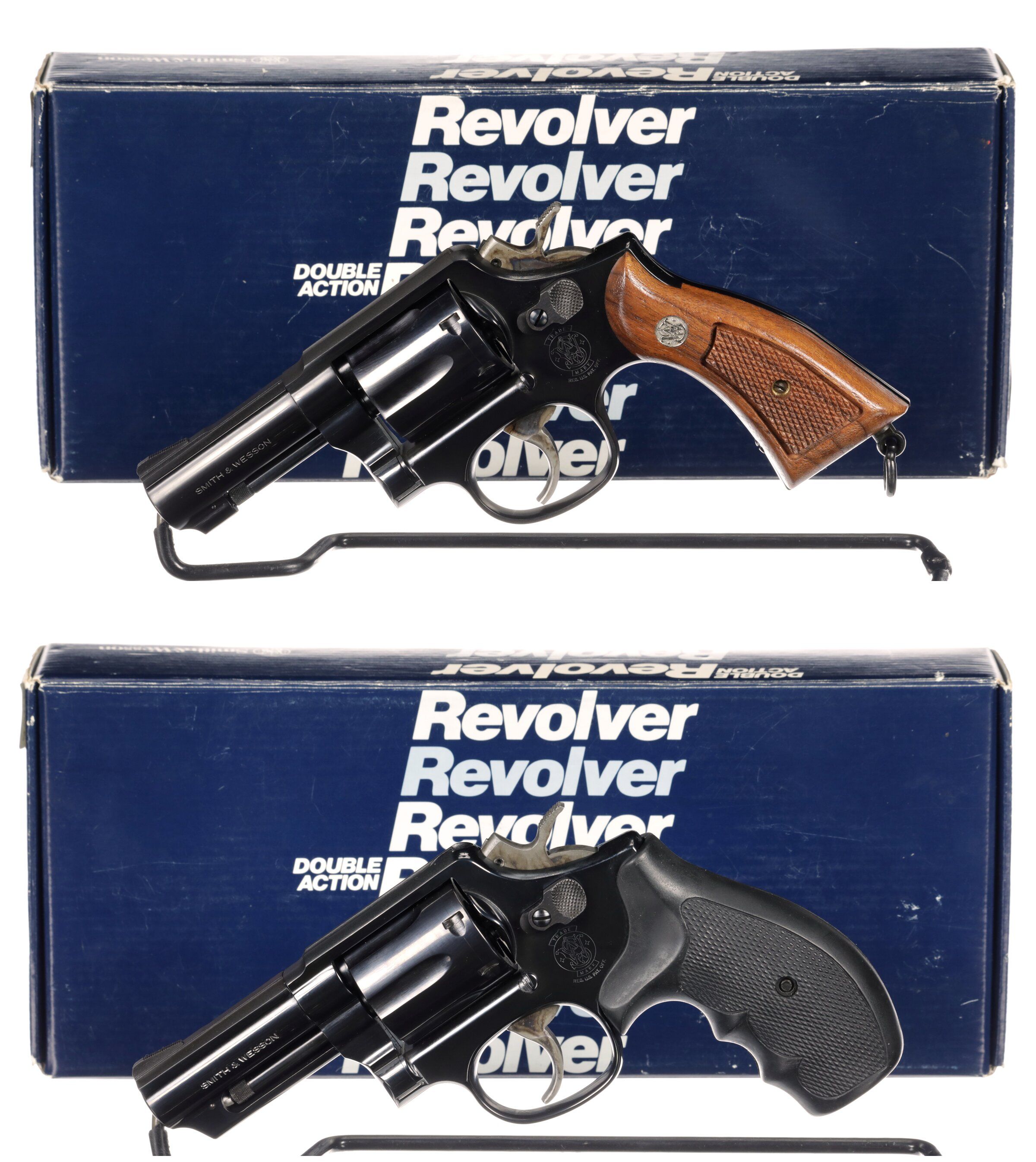 Two Smith & Wesson Model 10-10 Double Action Revolvers | Rock Island ...