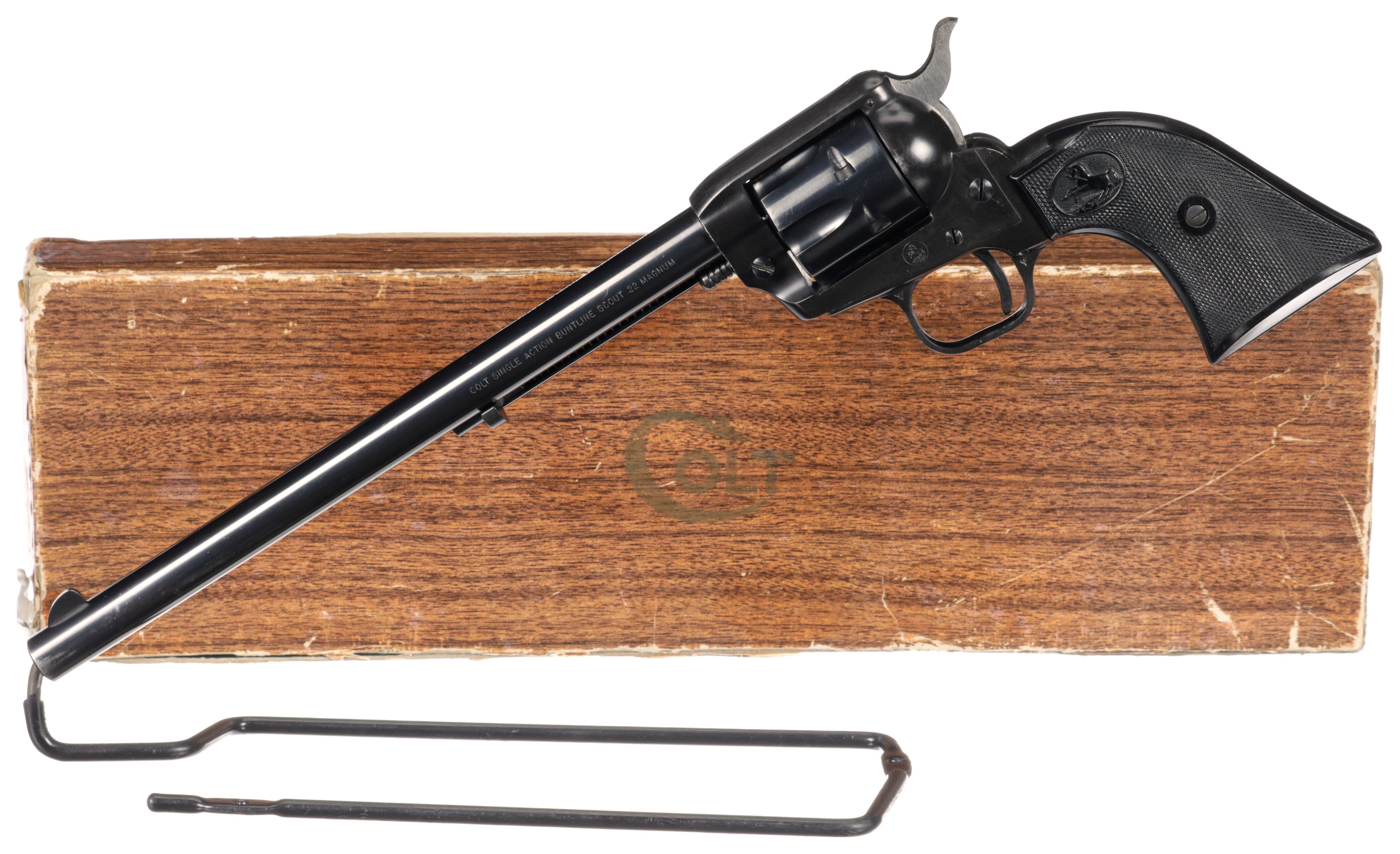 Colt Buntline Scout Single Action Revolver with Box | Rock Island Auction