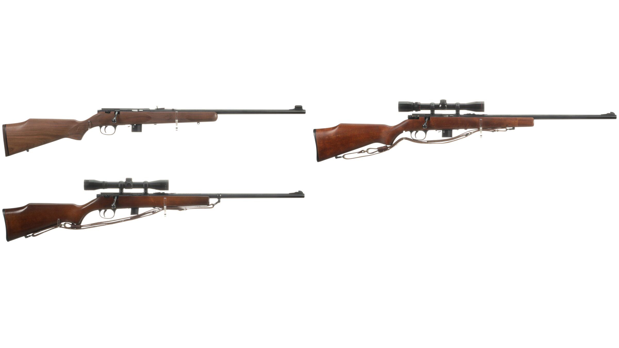 Three Marlin Bolt Action Rimfire Rifles | Rock Island Auction