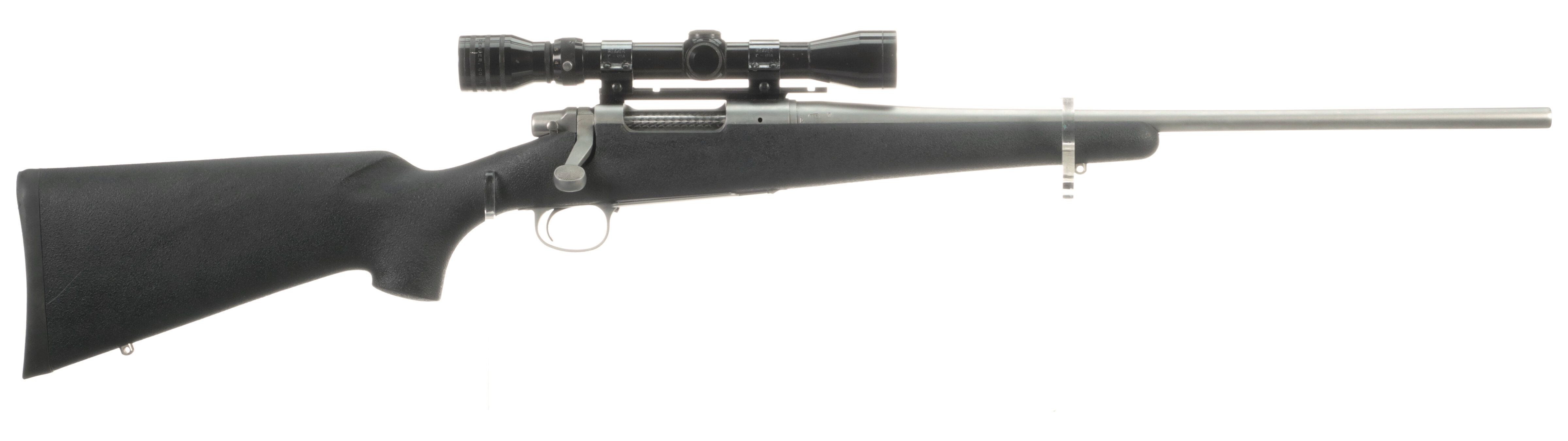 Remington Model Seven Bolt Action Rifle with Scope | Rock Island Auction
