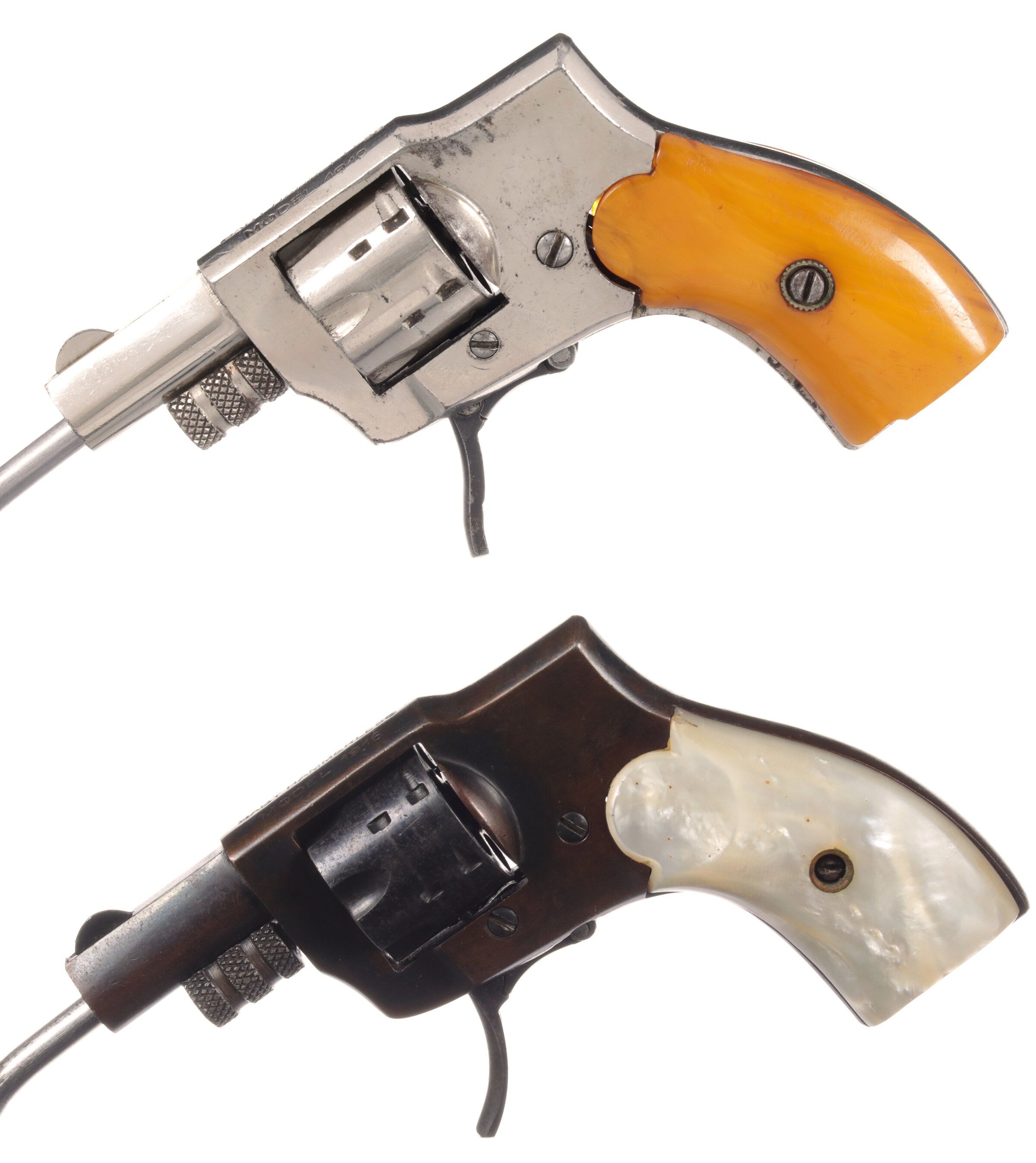 Two Kolb Baby Hammerless Double Action Pocket Revolvers | Rock Island ...