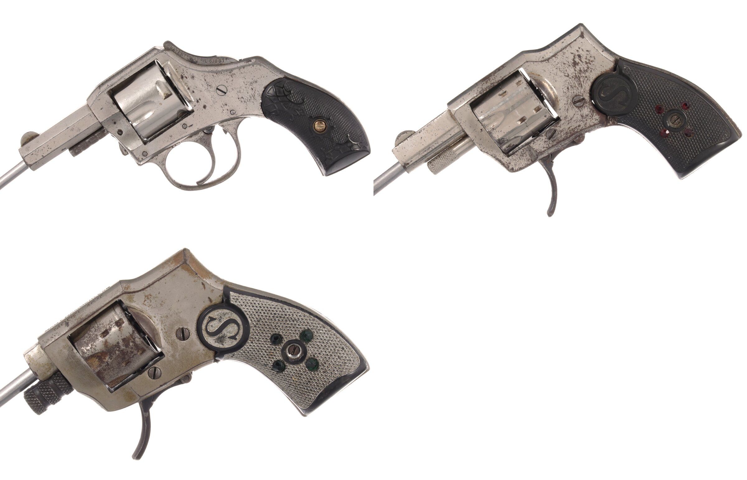 Three Double Action Pocket Revolvers | Rock Island Auction