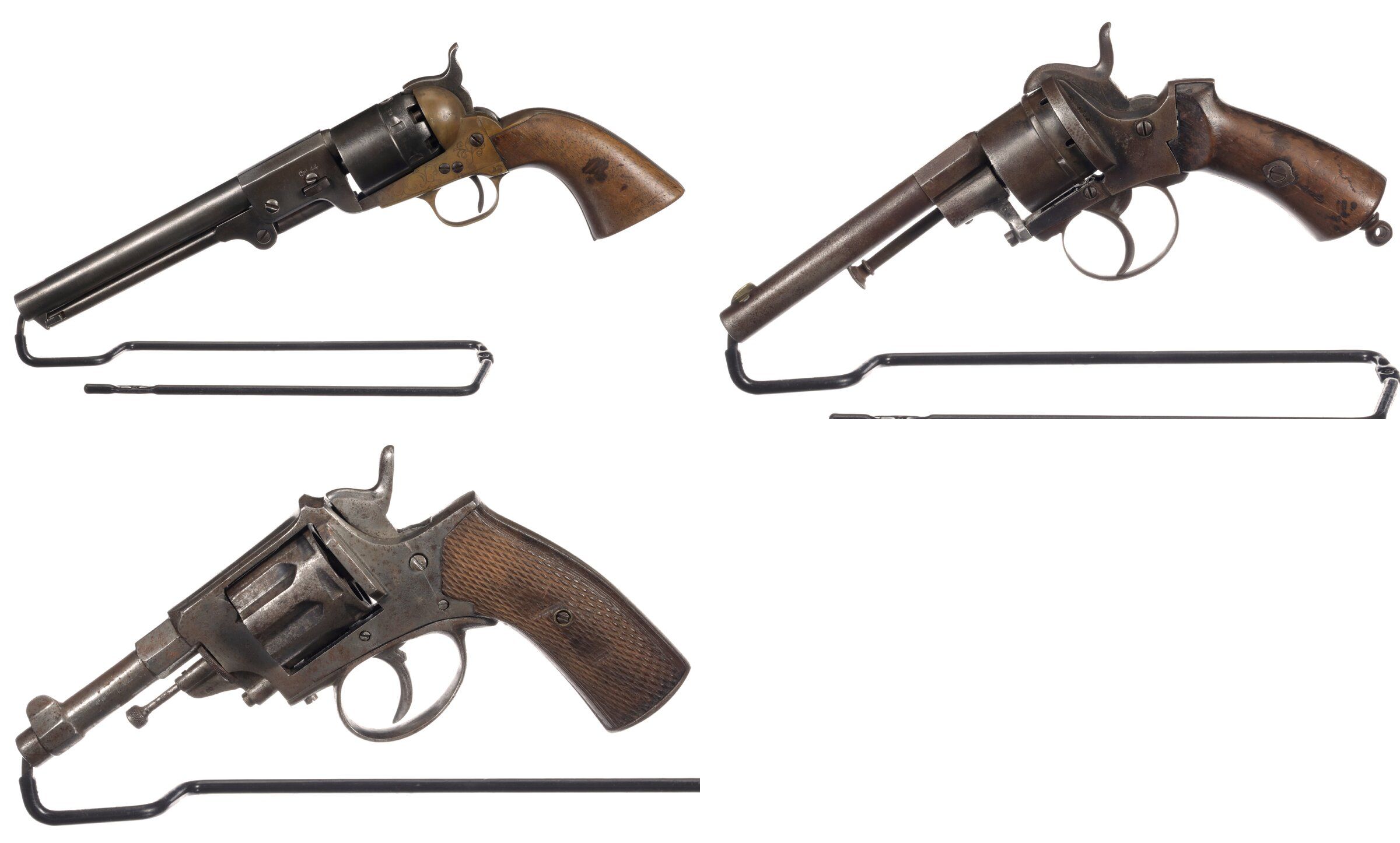 Three Revolvers | Rock Island Auction