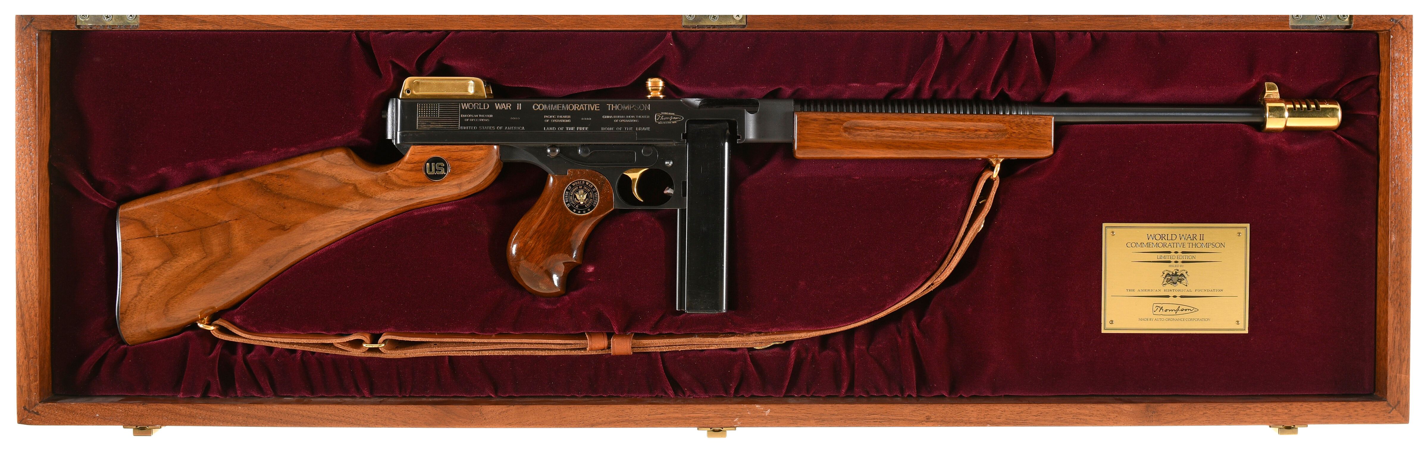 Auto Ordnance WWII Commemorative Thompson Model 1927 Rifle | Rock ...
