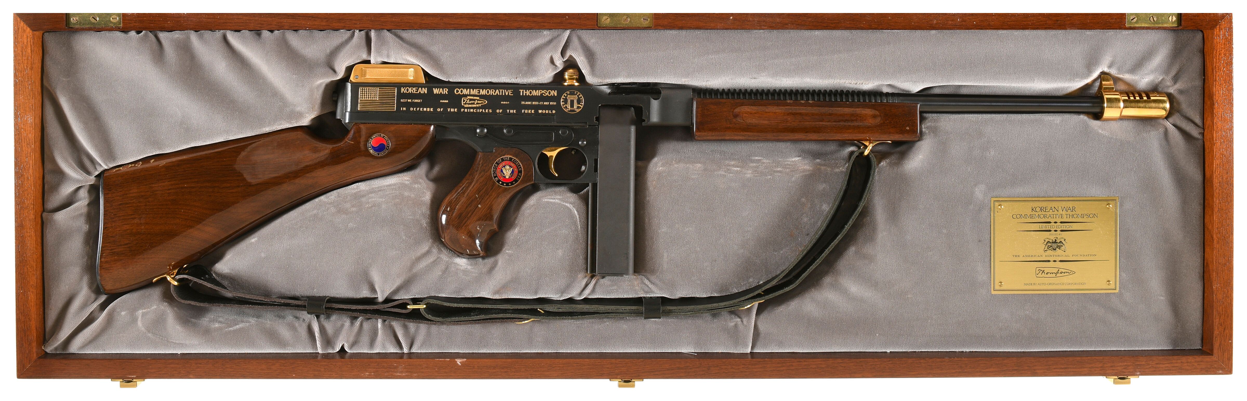 Auto Ordnance Thompson Korean War Commemorative Rifle | Rock Island Auction