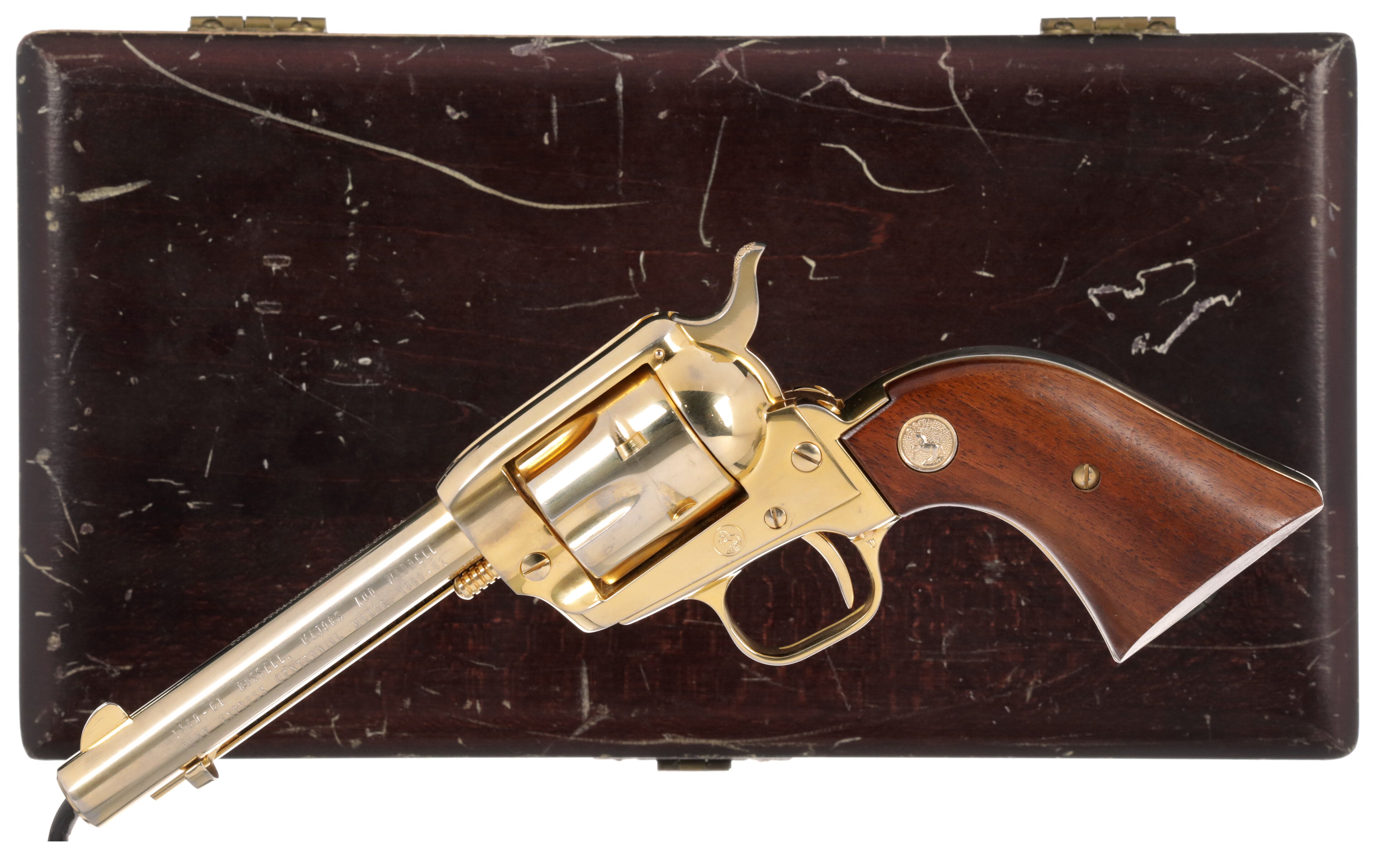Colt Single Action Frontier Scout Revolver with Case | Rock Island Auction