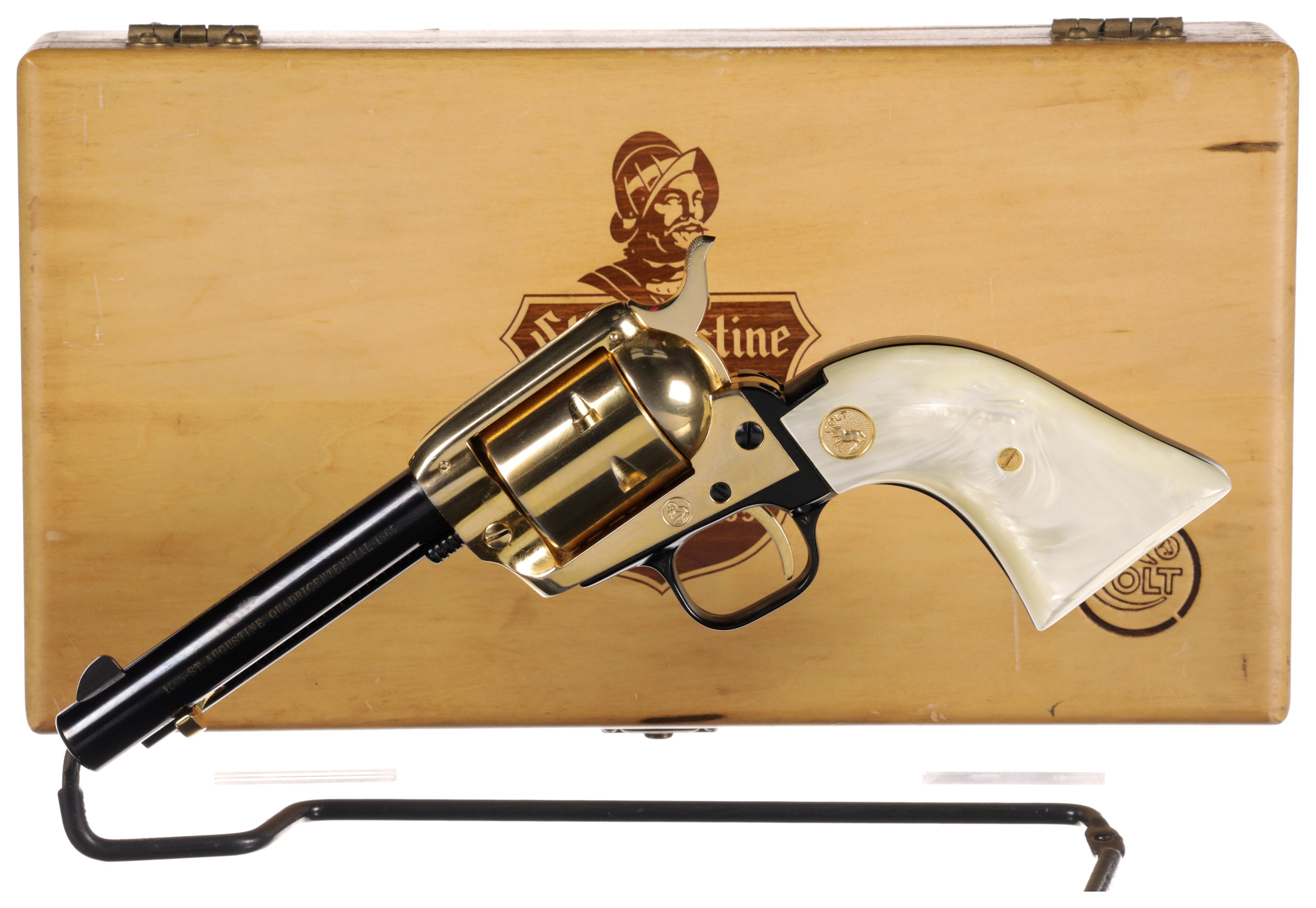 Colt Frontier Scout St. Augustine Quadricentennial Revolver | Rock ...