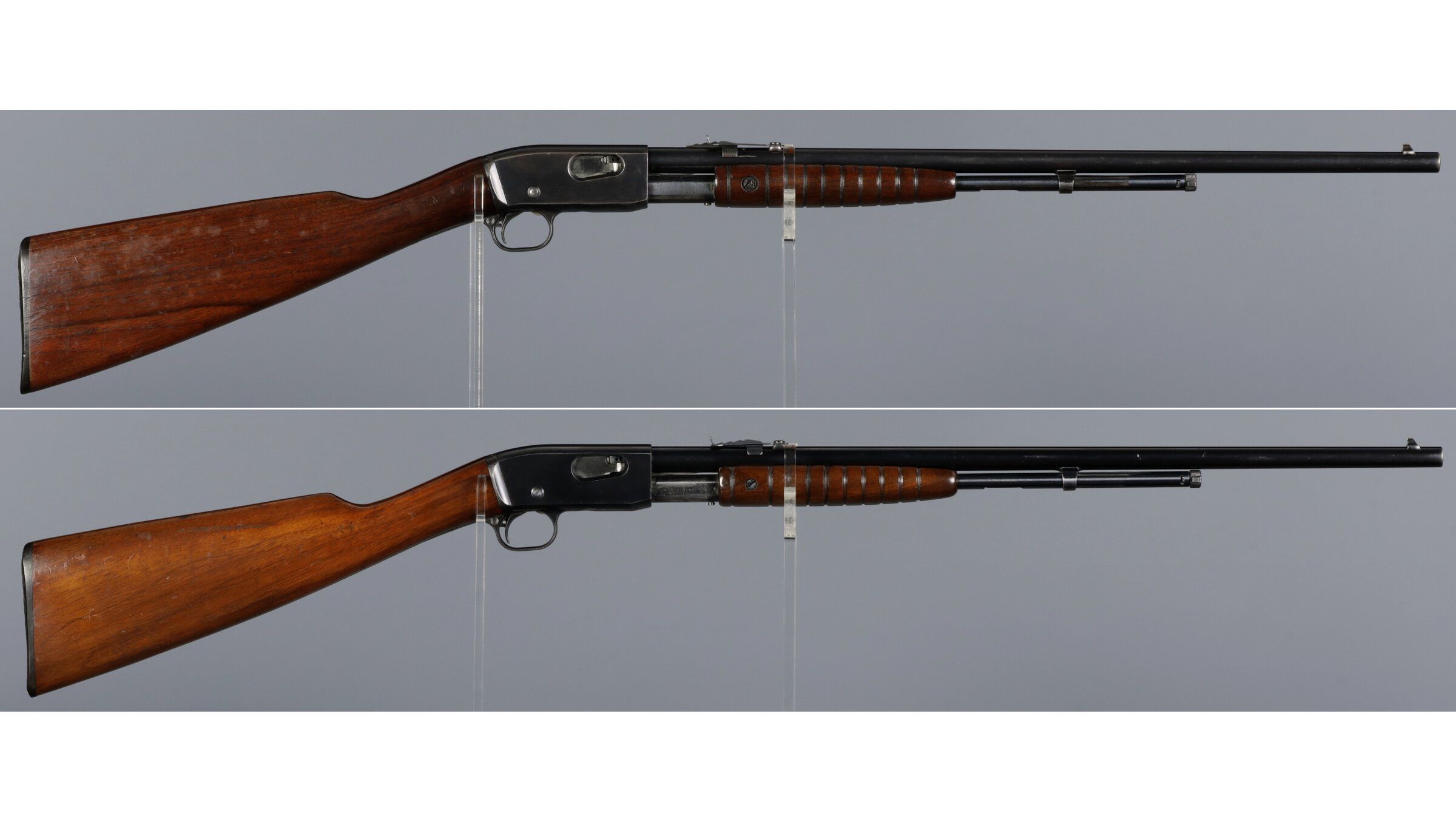 Two Remington Model 12 Slide Action Rifles | Rock Island Auction