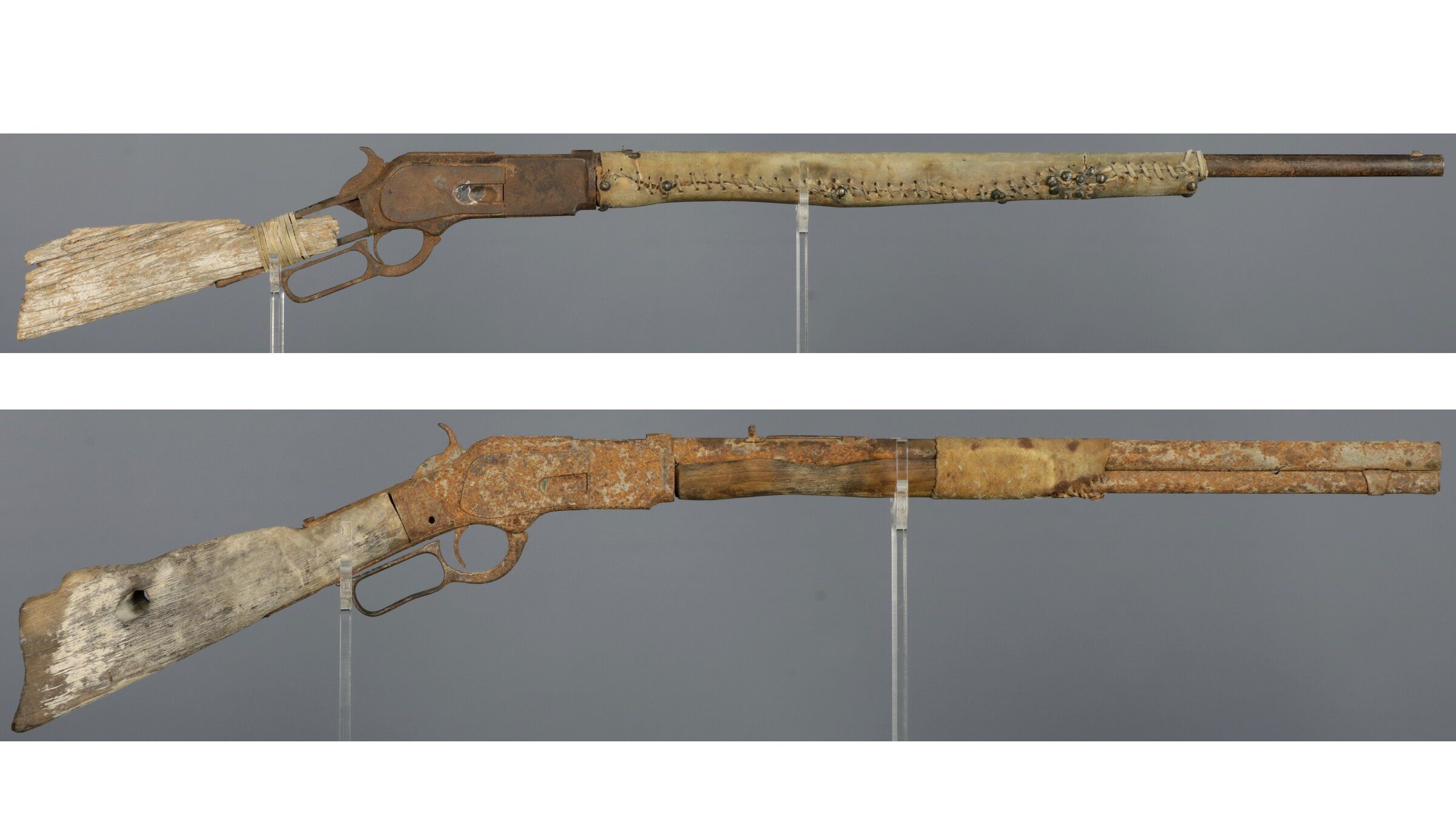 Two Relic Grade Winchester Lever Action Rifles | Rock Island Auction