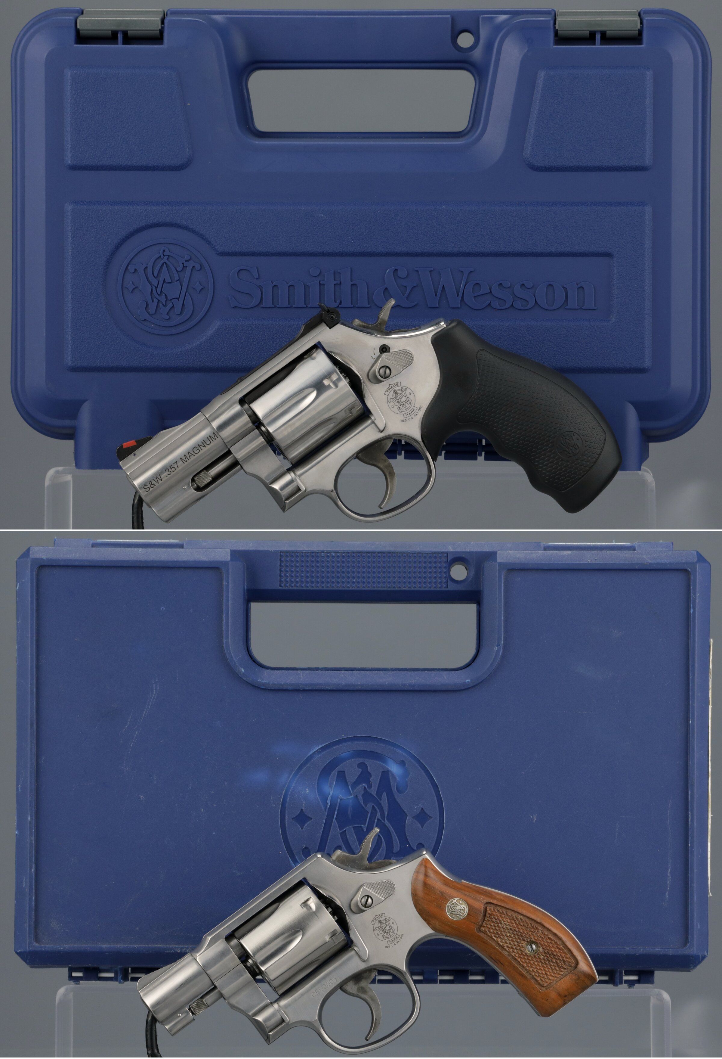 Two Smith & Wesson Double Action Revolvers with Cases | Rock Island Auction