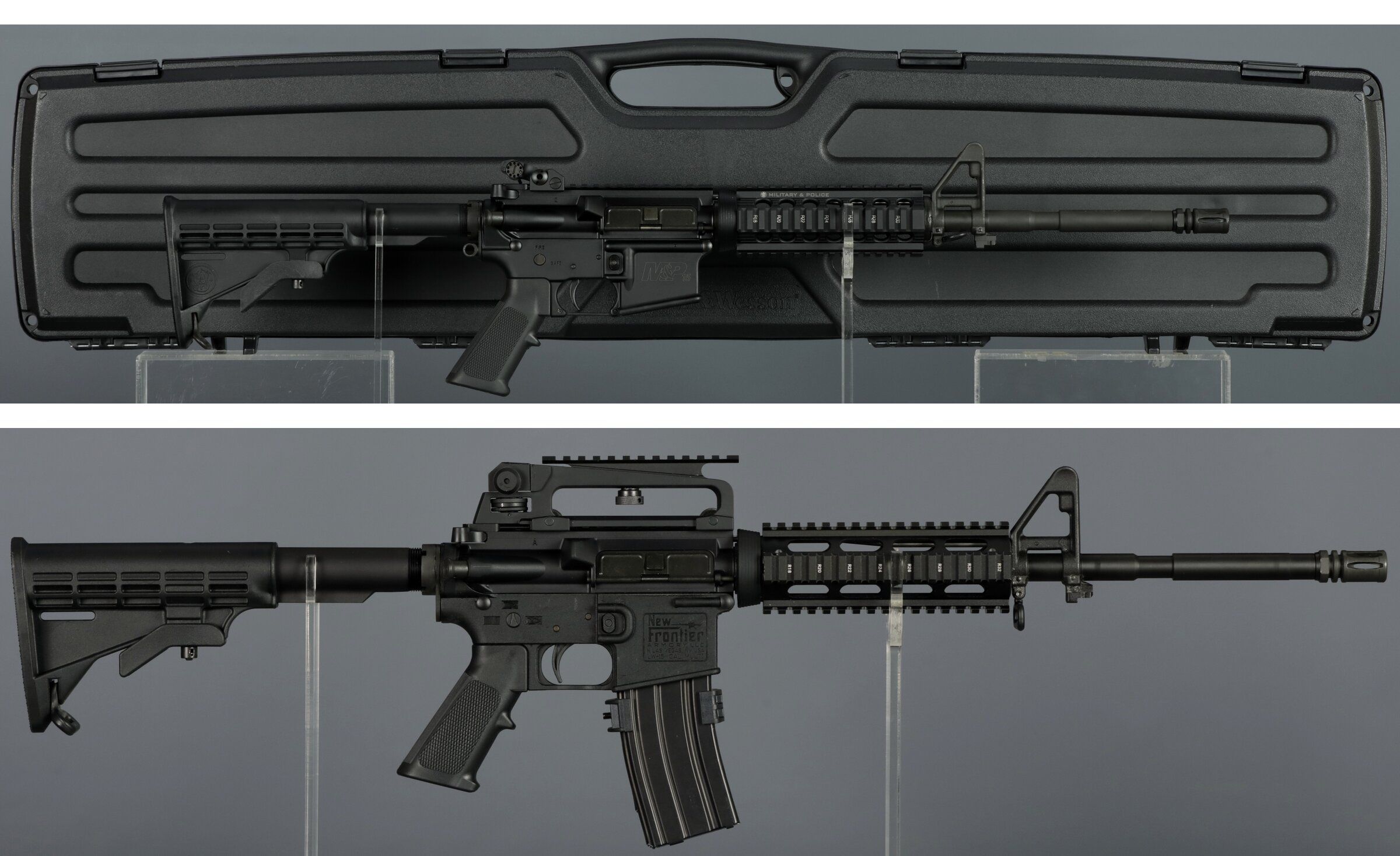 Two AR-15 Pattern Semi-Automatic Rifles | Rock Island Auction