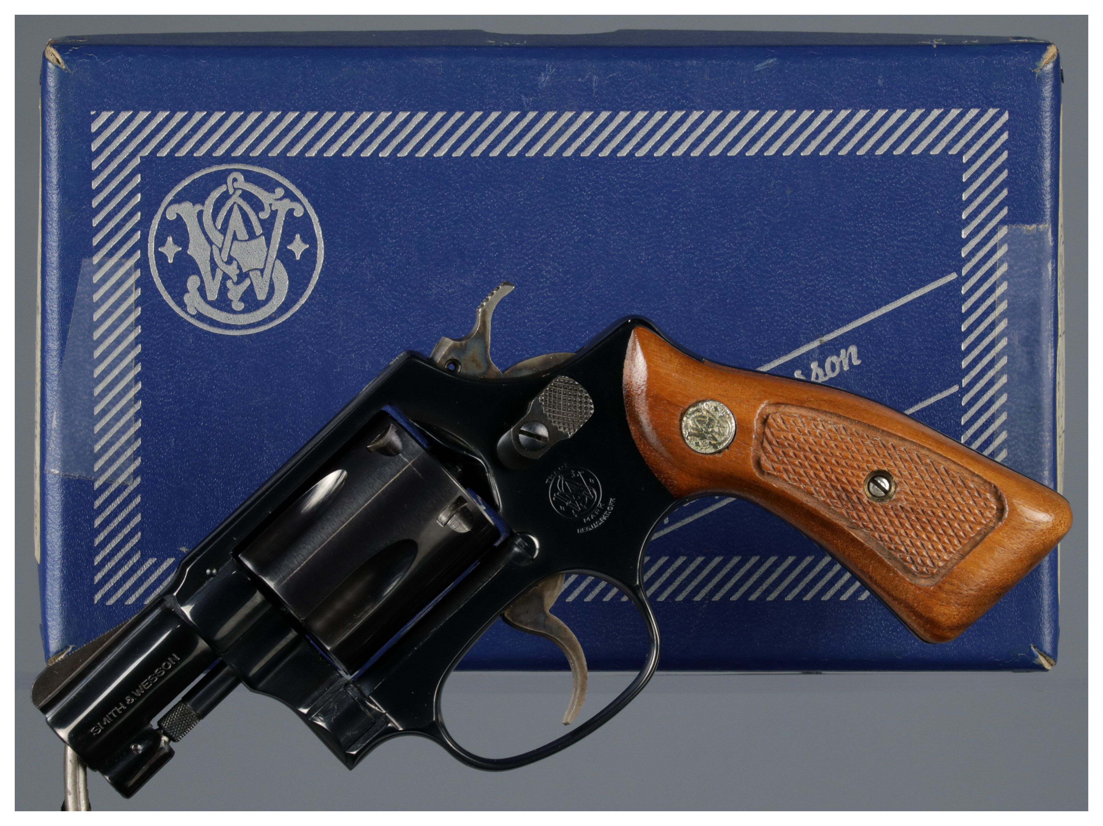 Smith & Wesson Model 36 Double Action Revolver with Box | Rock Island ...