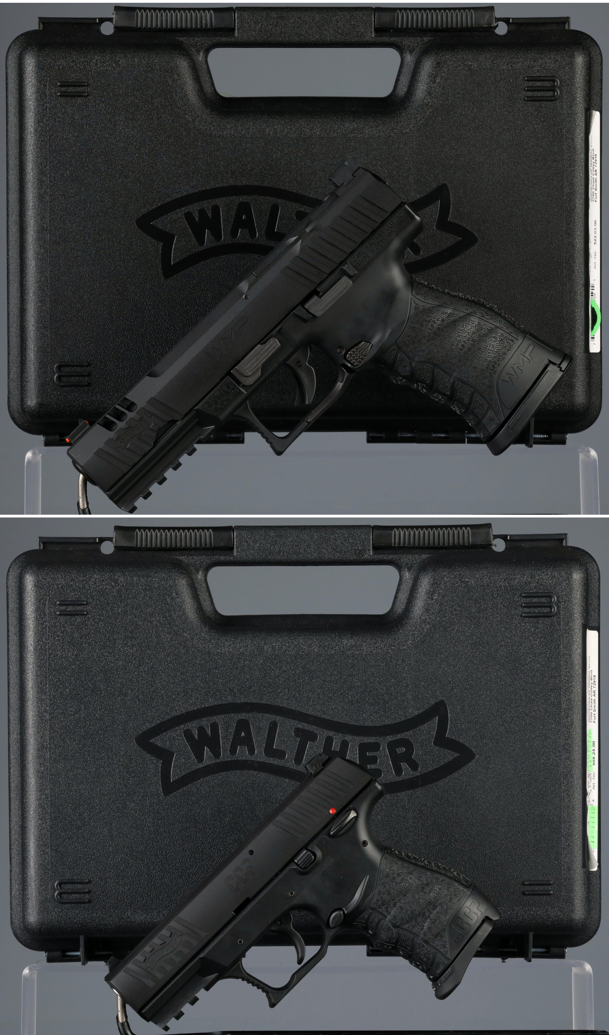 Two Walther Semi-Automatic Pistols with Cases | Rock Island Auction