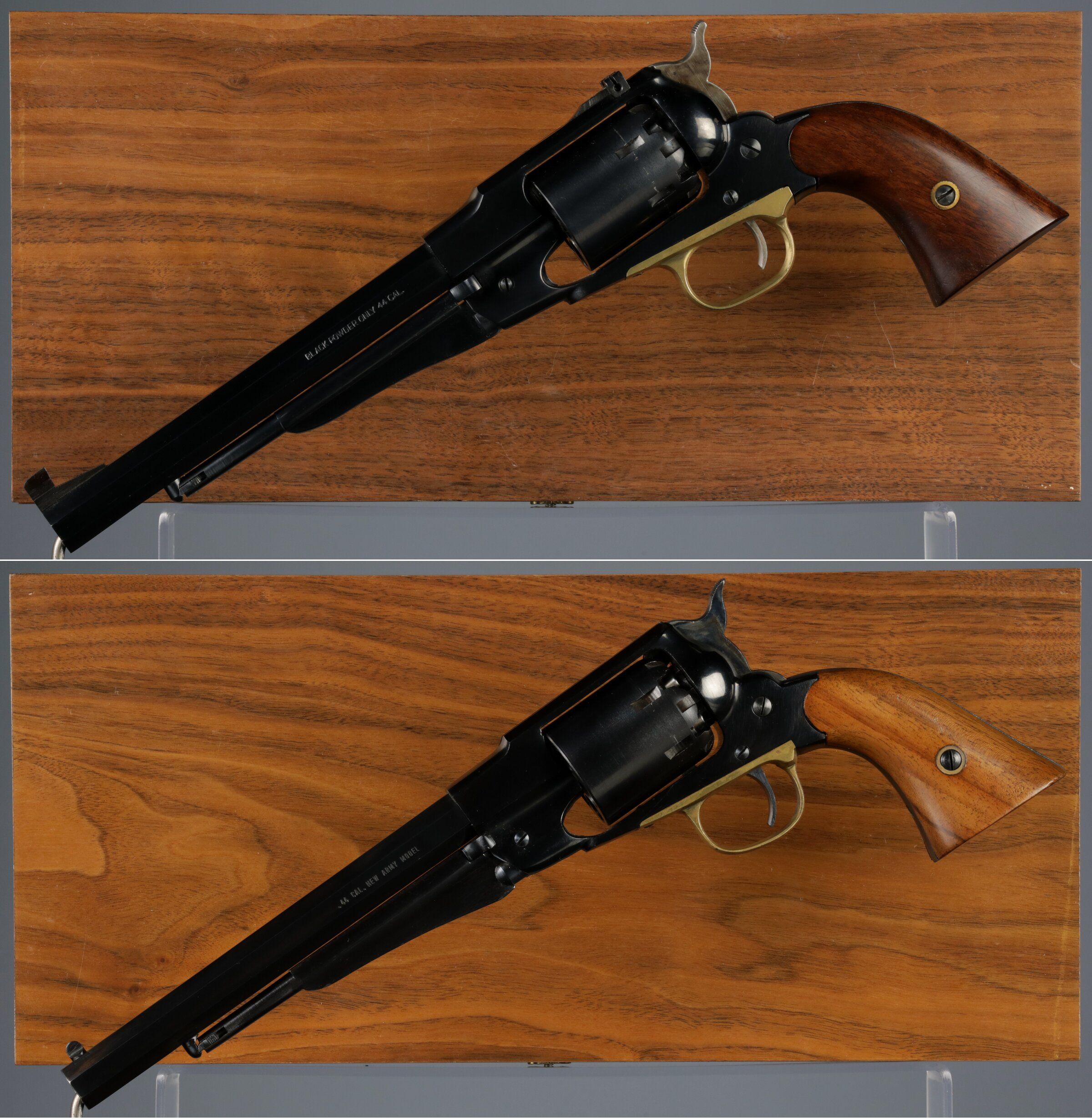 Two Percussion Revolvers with Cases | Rock Island Auction