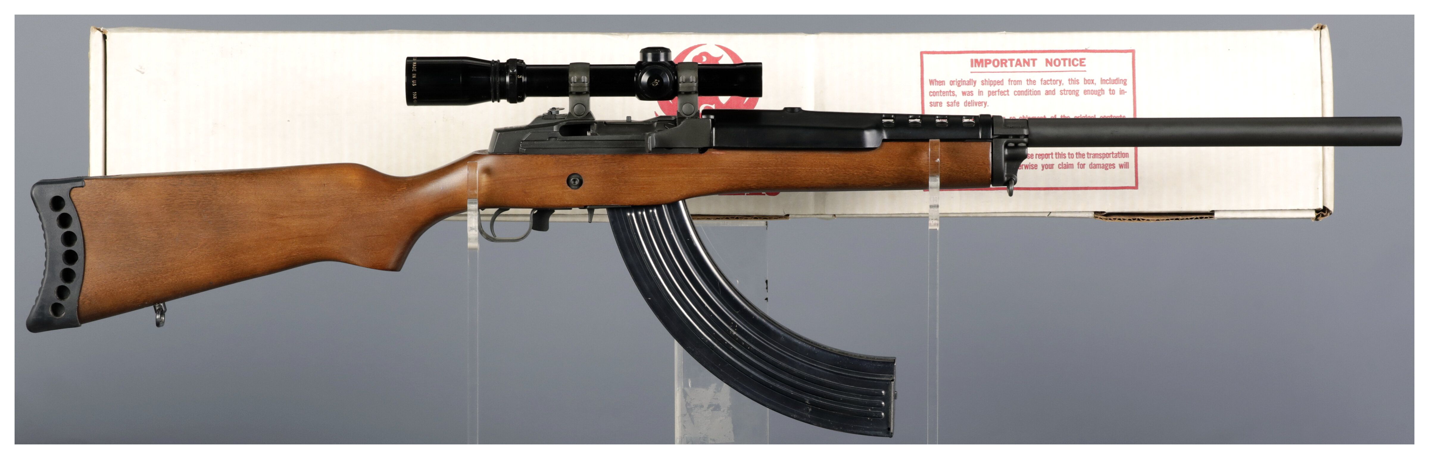 Ruger Mini-Thirty Semi-Automatic Rifle with Scope | Rock Island Auction