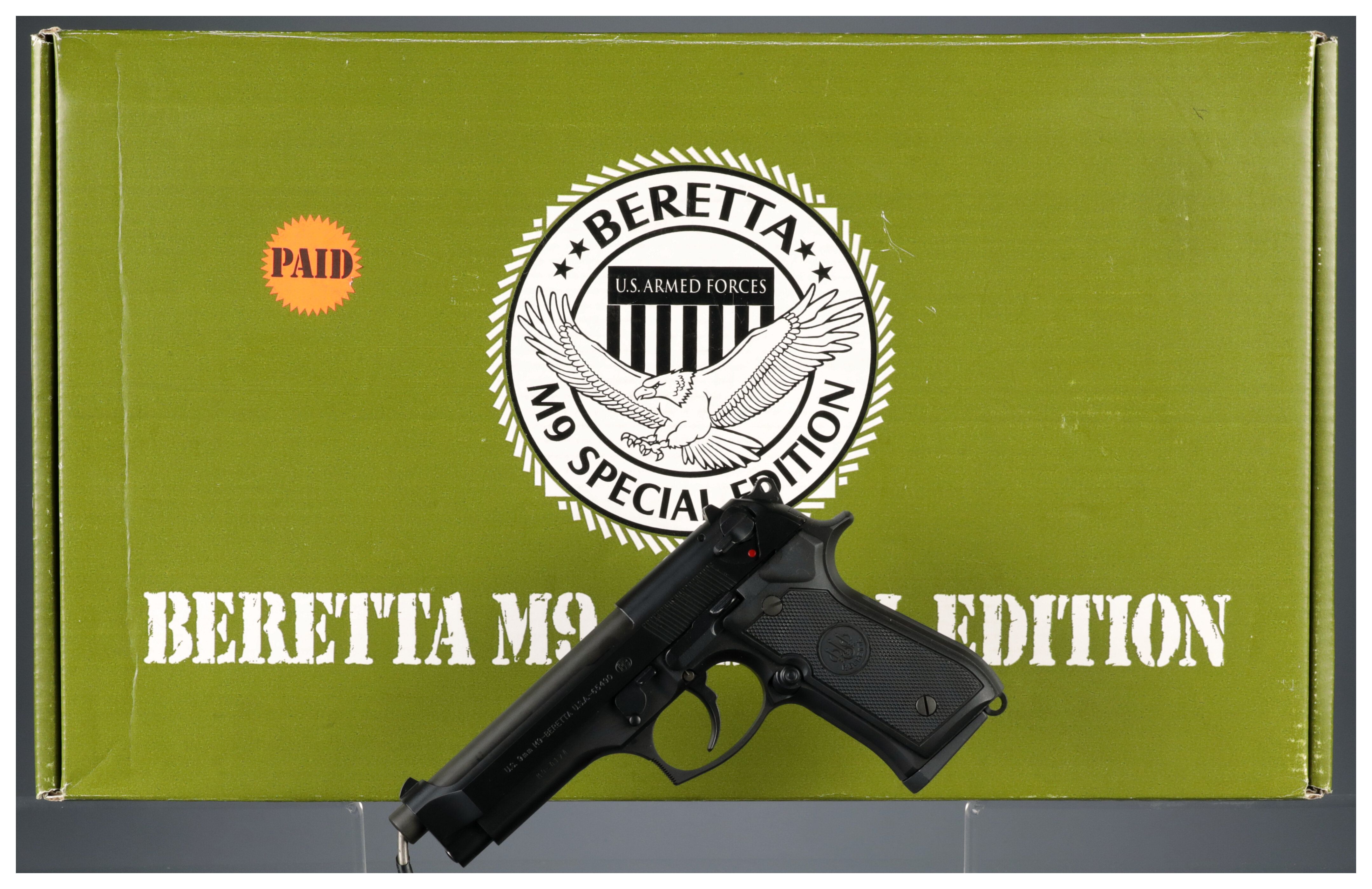 Beretta M9 Special Edition Semi-Automatic Pistol with Box | Rock Island ...
