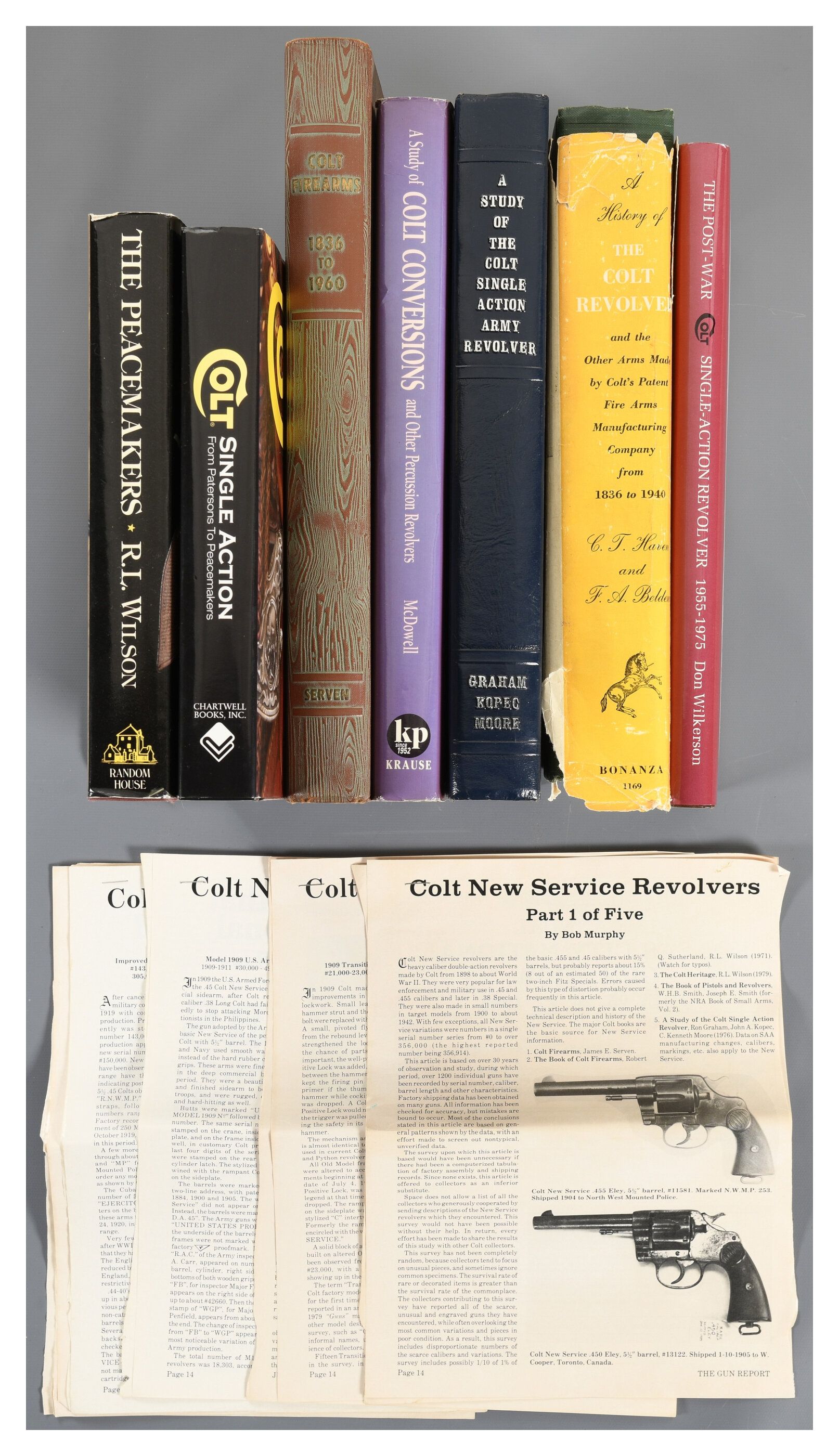 Group of Colt Firearm Reference Books and Articles | Rock Island Auction