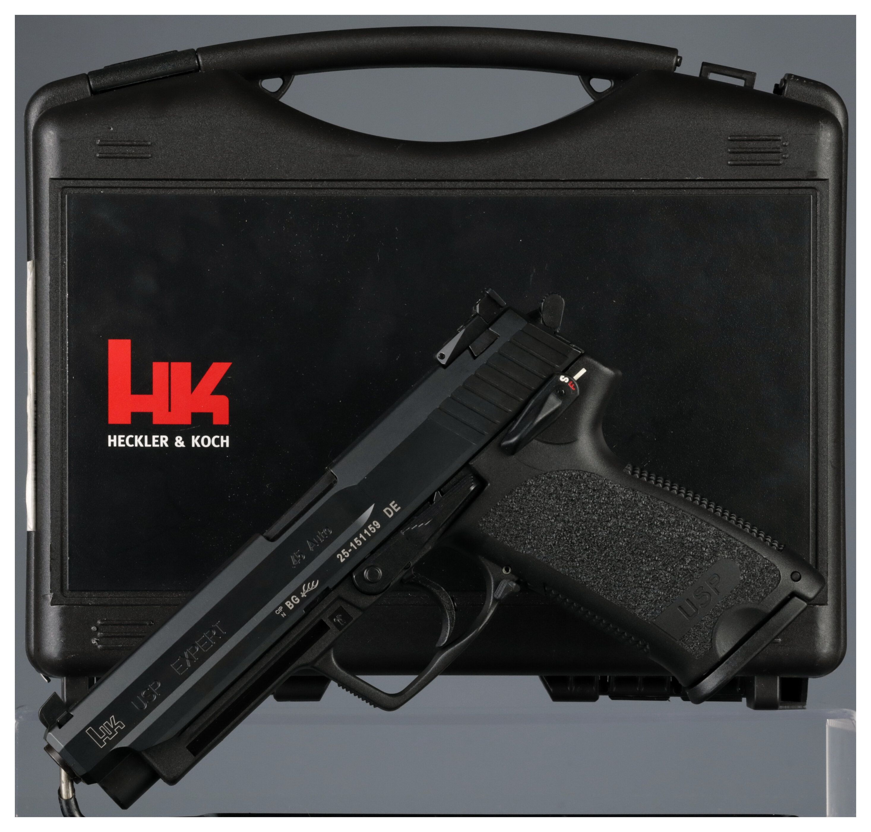 Heckler & Koch USP Expert Semi-Automatic Pistol with Case | Rock Island ...
