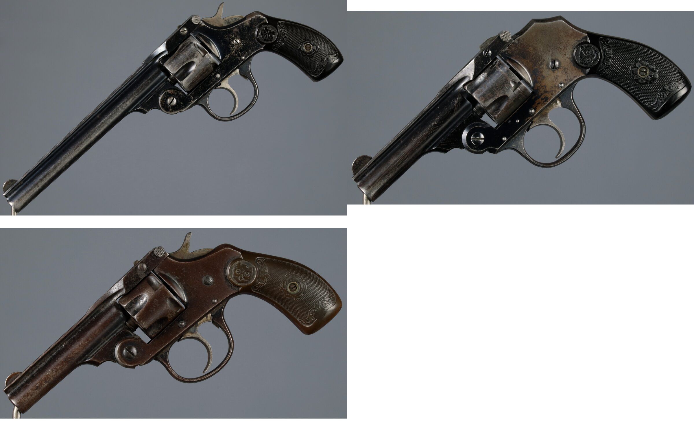 Three Iver Johnson Double Action Revolvers | Rock Island Auction