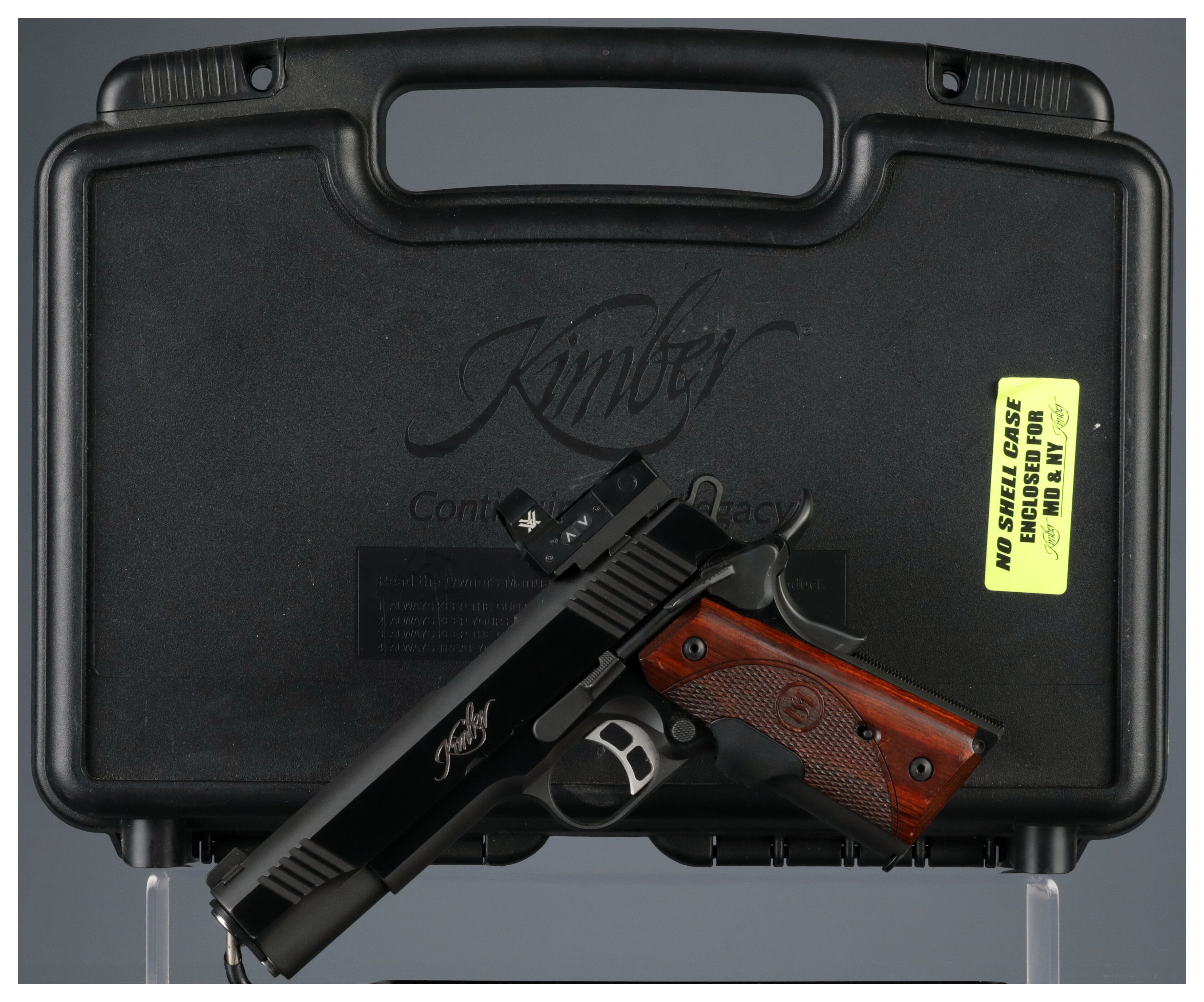 Kimber Gold Match II Semi-Automatic Pistol with Case | Rock Island Auction