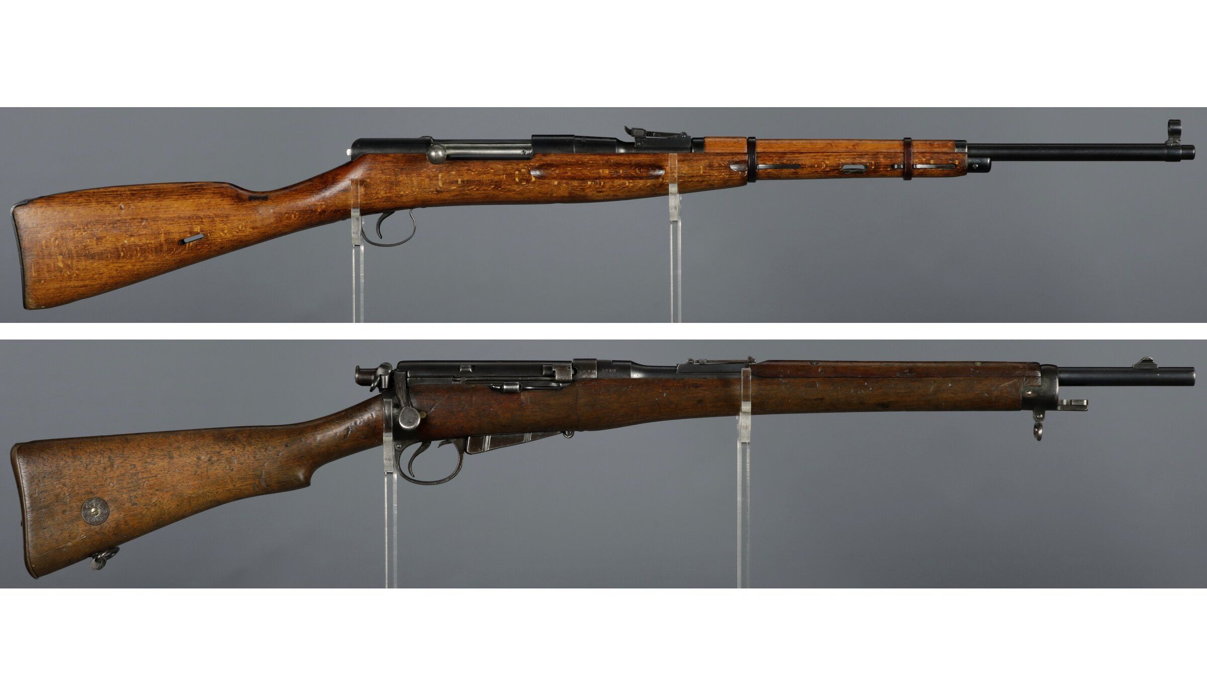 Two European Bolt Action Rifles | Rock Island Auction