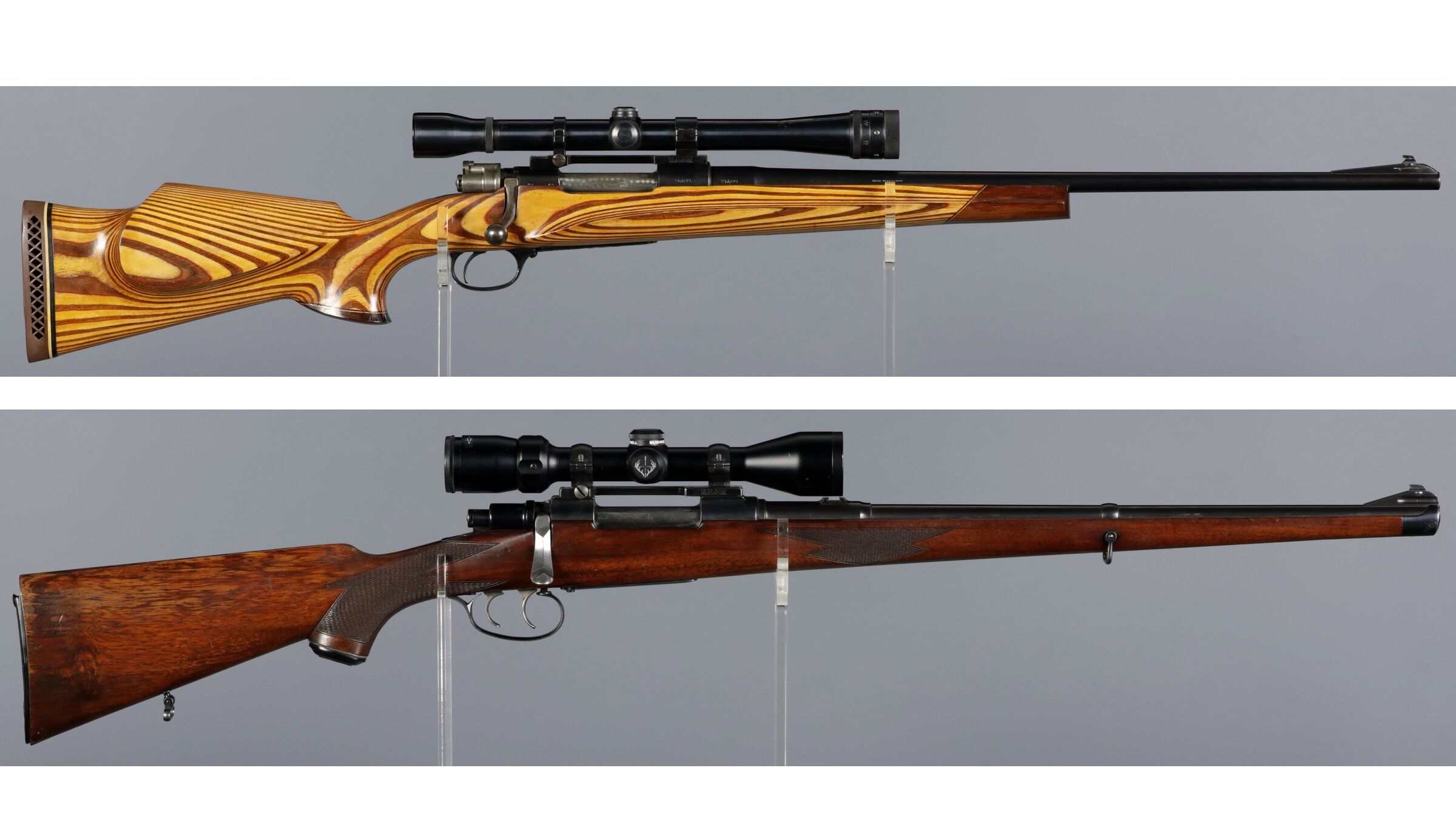 Two European Bolt Action Sporting Rifles with Scopes | Rock Island Auction