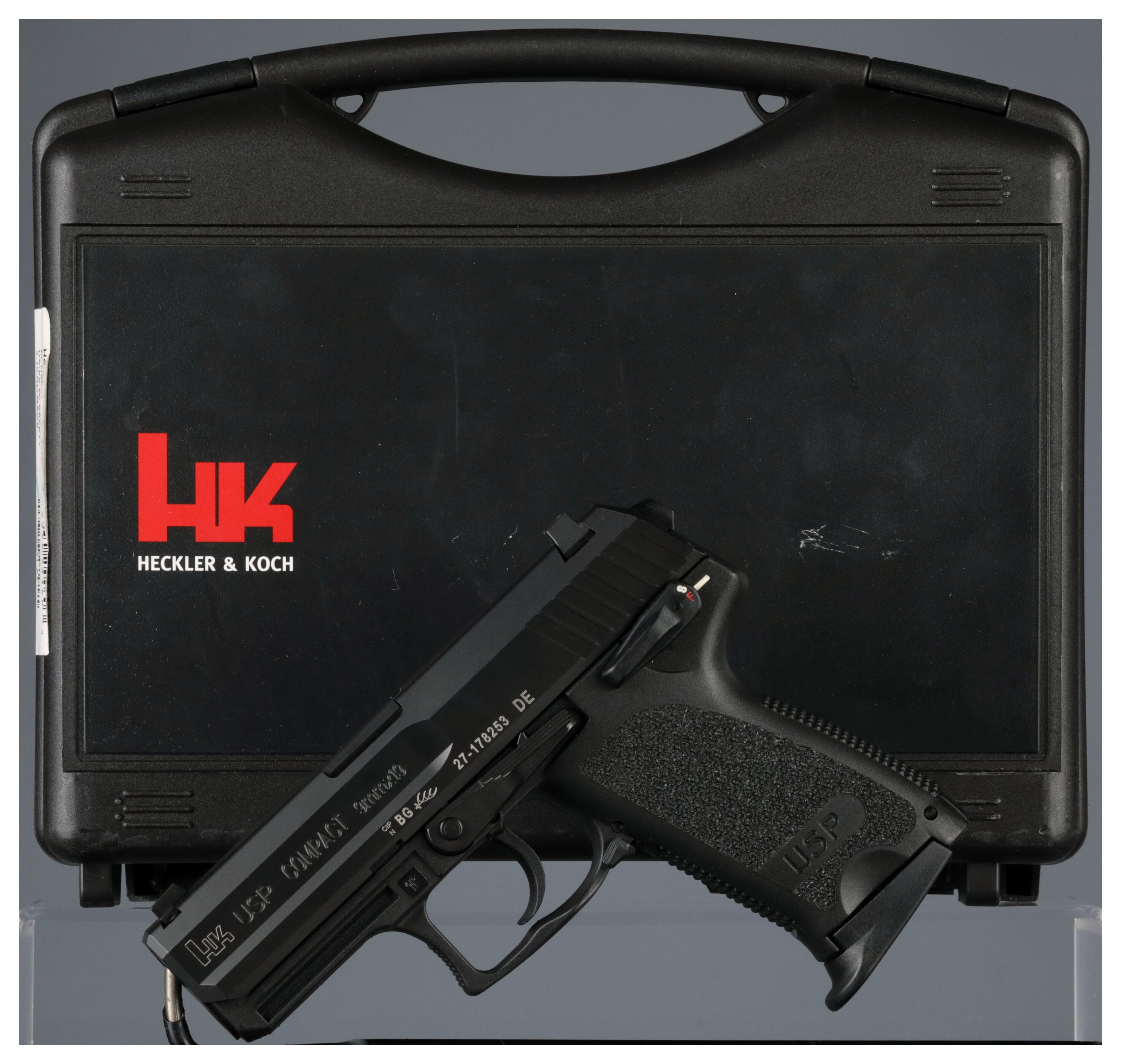 Heckler And Koch Usp Compact Semi Automatic Pistol With Case Rock