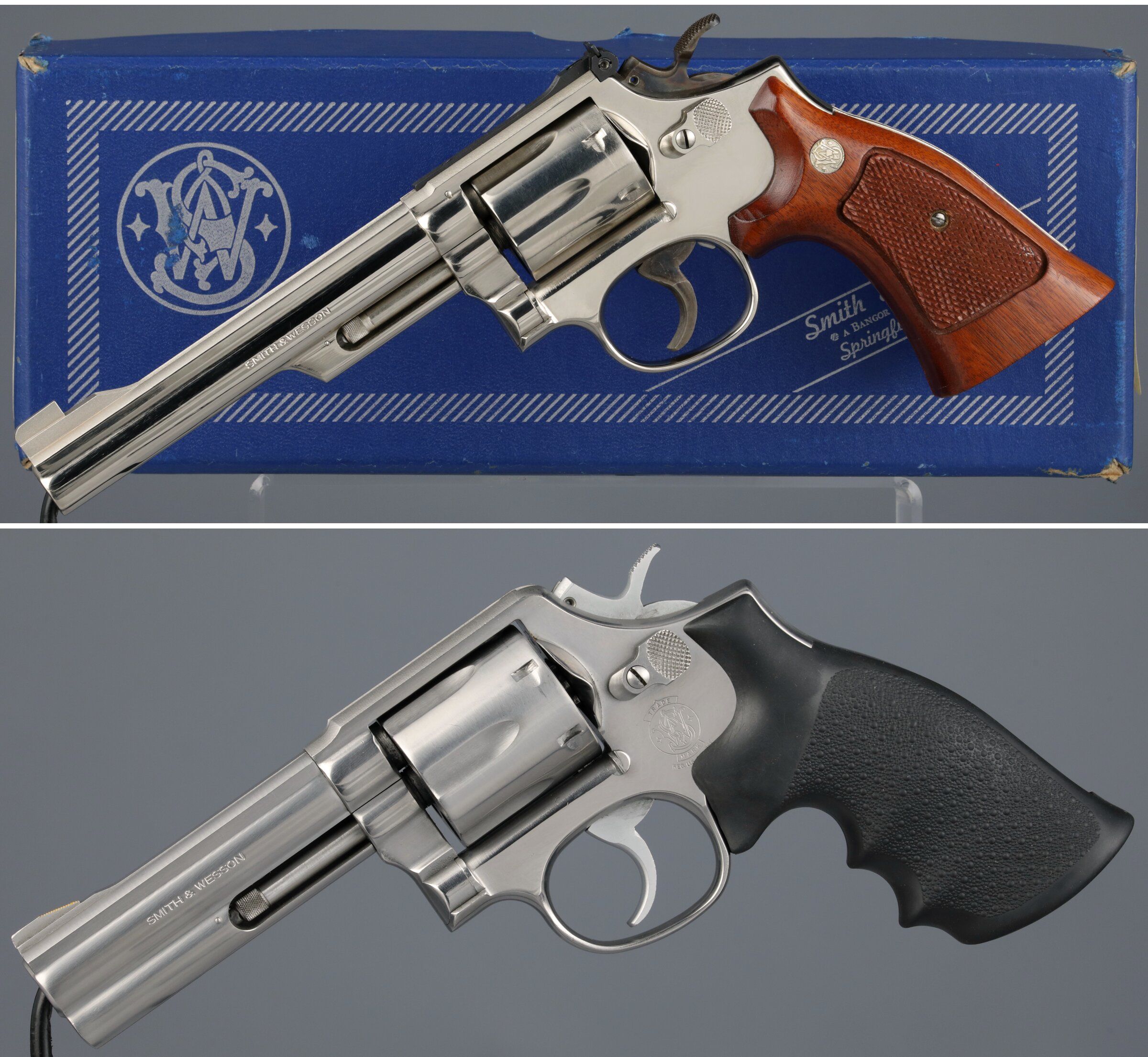 Two Smith & Wesson Double Action Revolvers | Rock Island Auction
