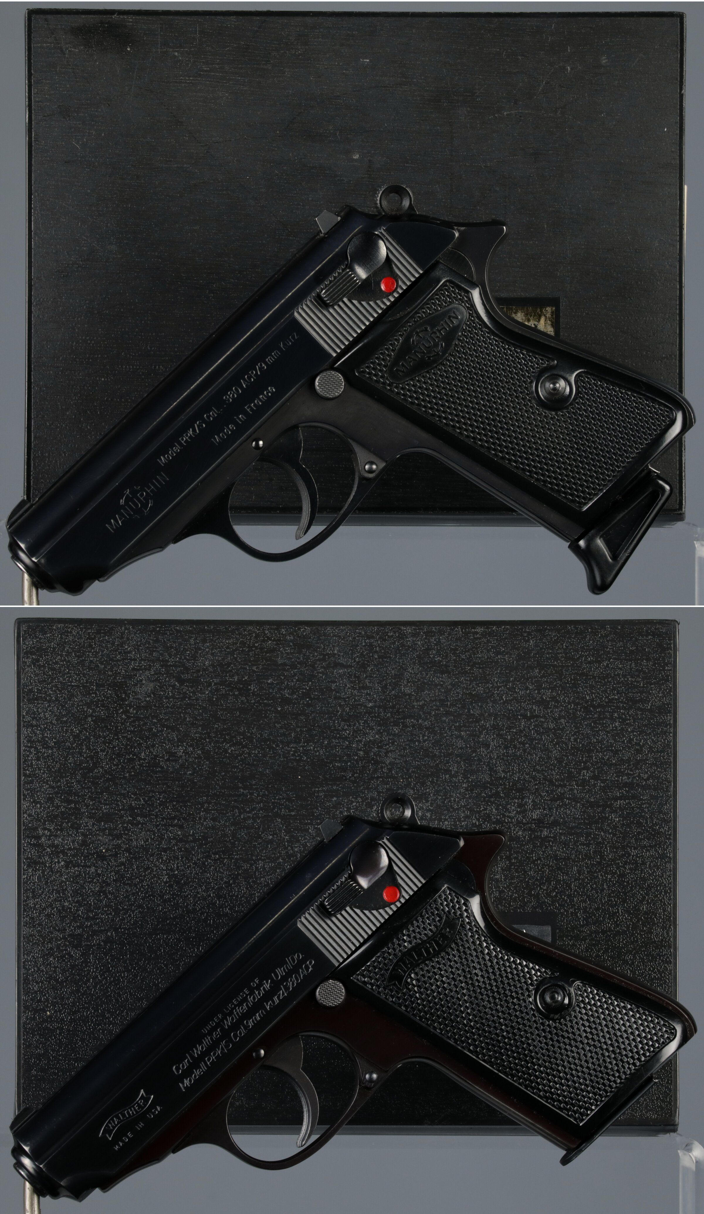 Two PPK/S Semi-Automatic Pistols with Cases | Rock Island Auction