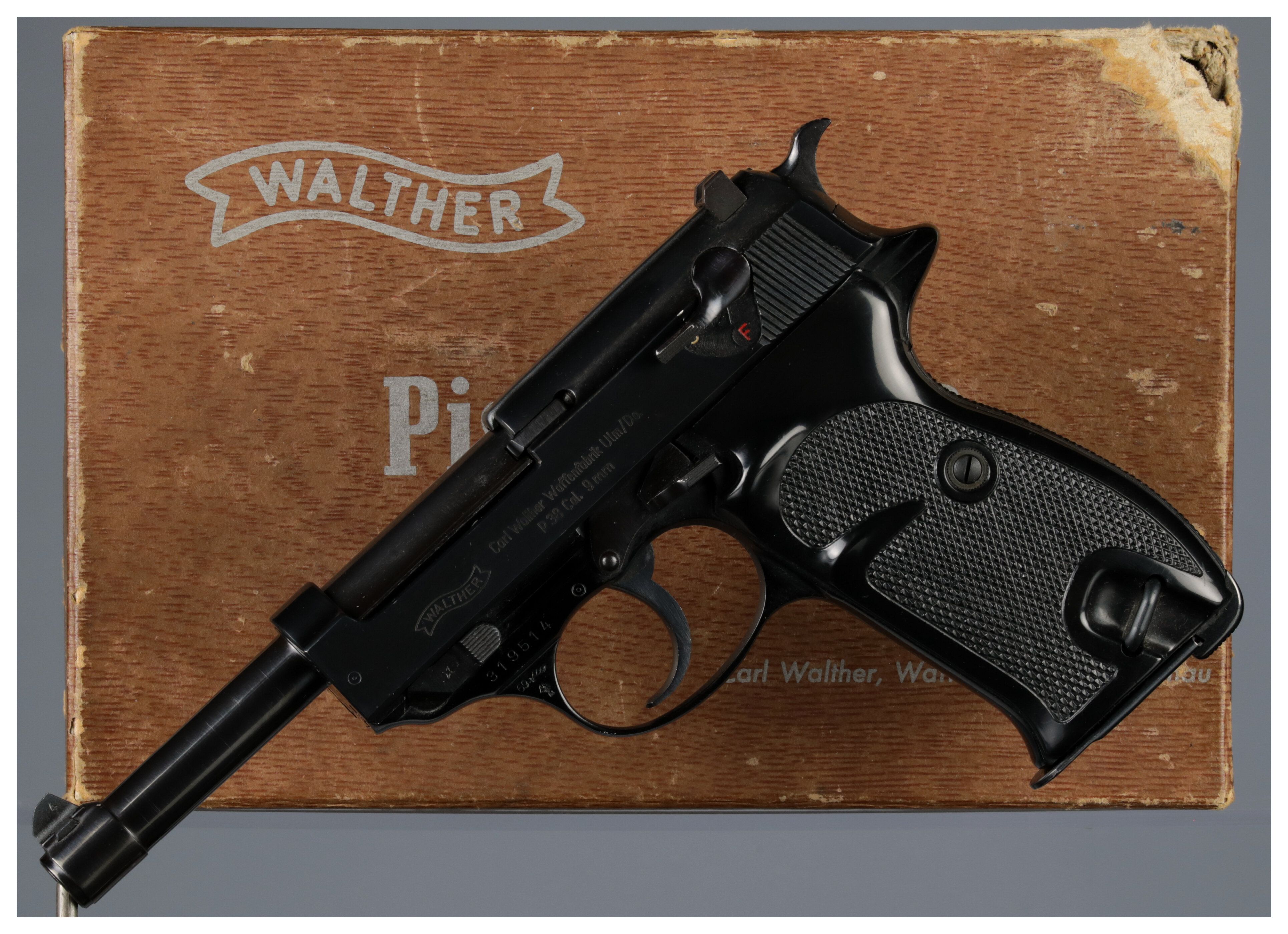 Walther/Interarms Model P-38 Semi-Automatic Pistol with Box | Rock ...