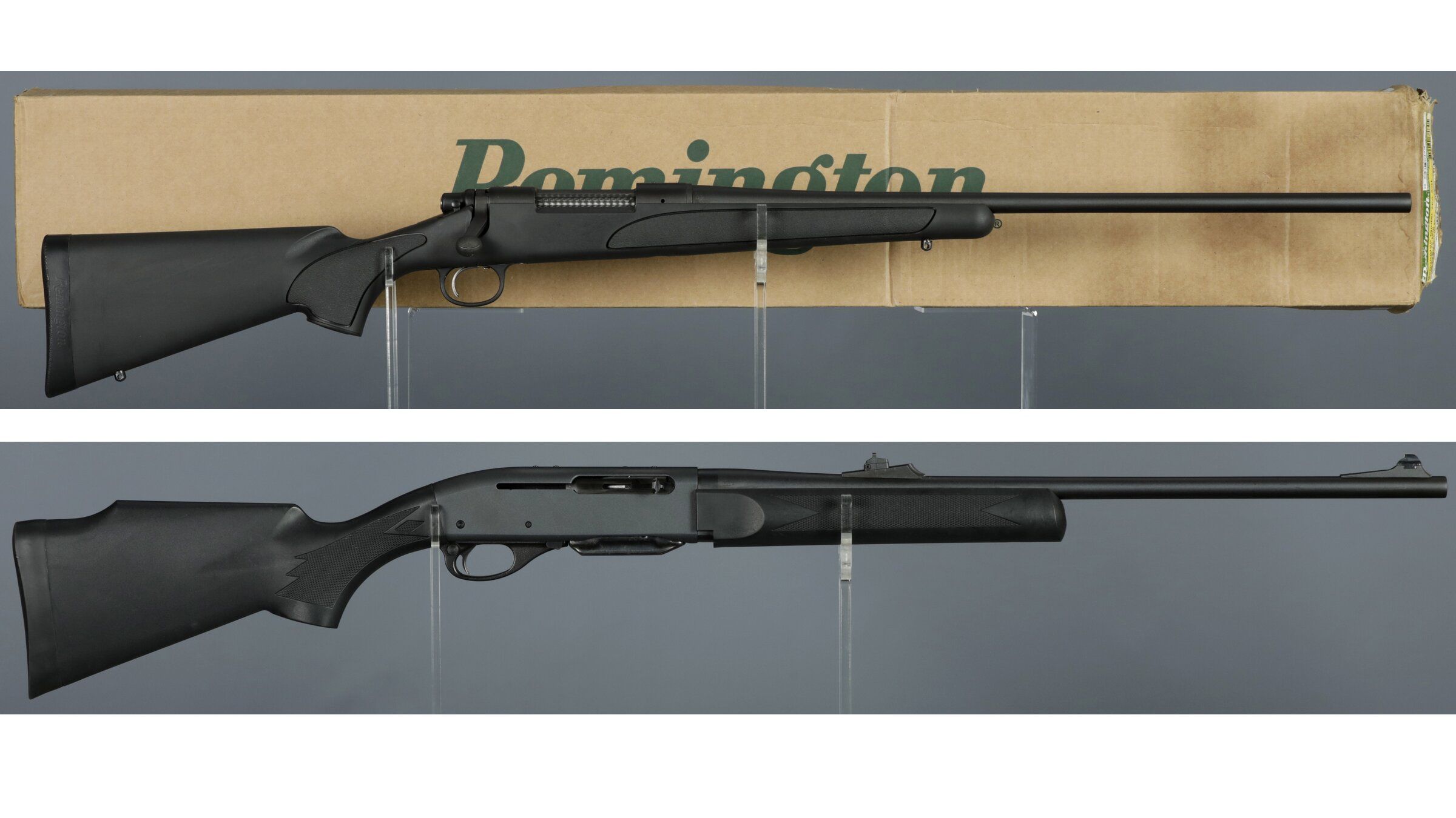 Two Remington Rifles | Rock Island Auction