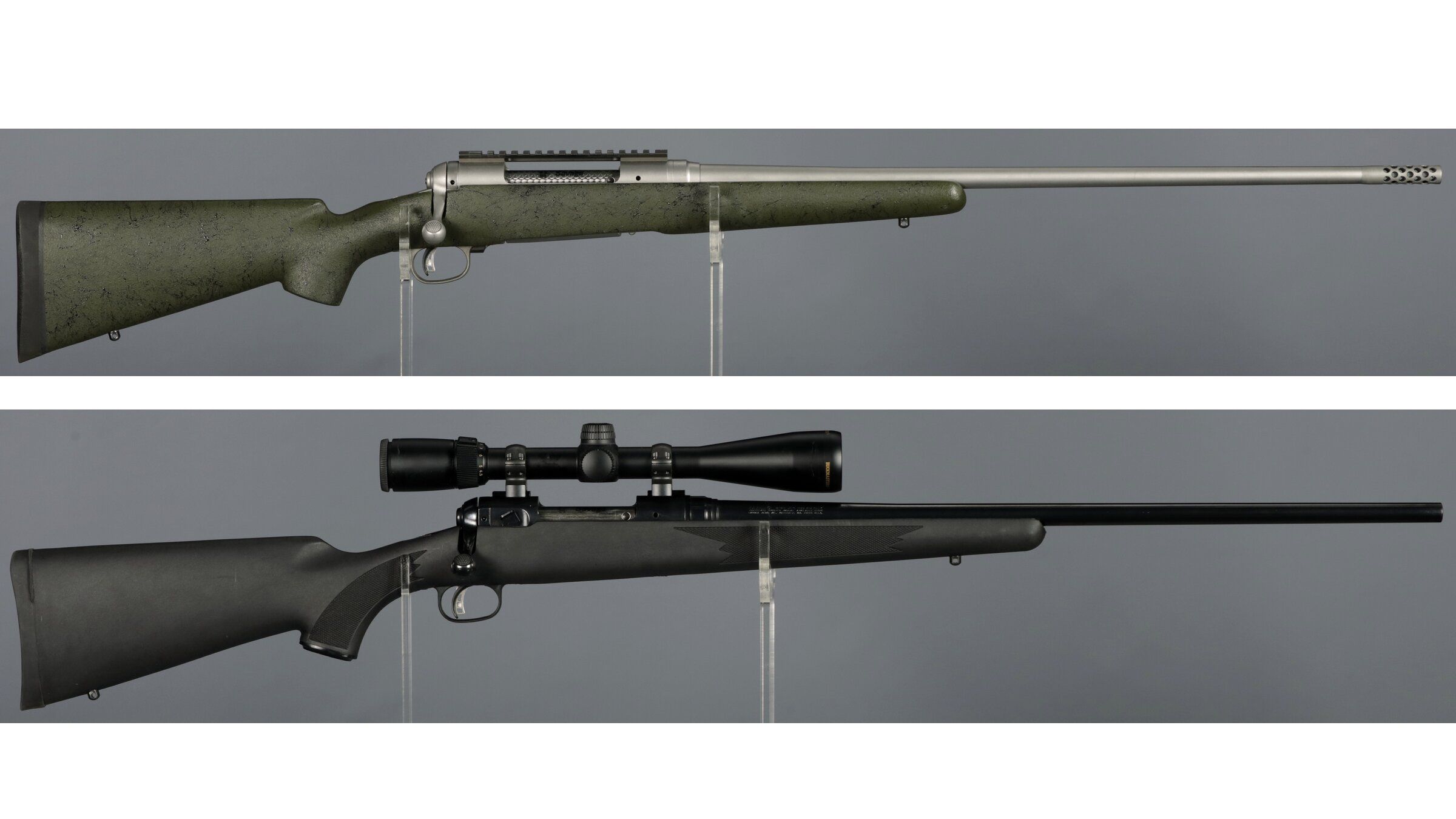 Two Savage Bolt Action Rifles | Rock Island Auction