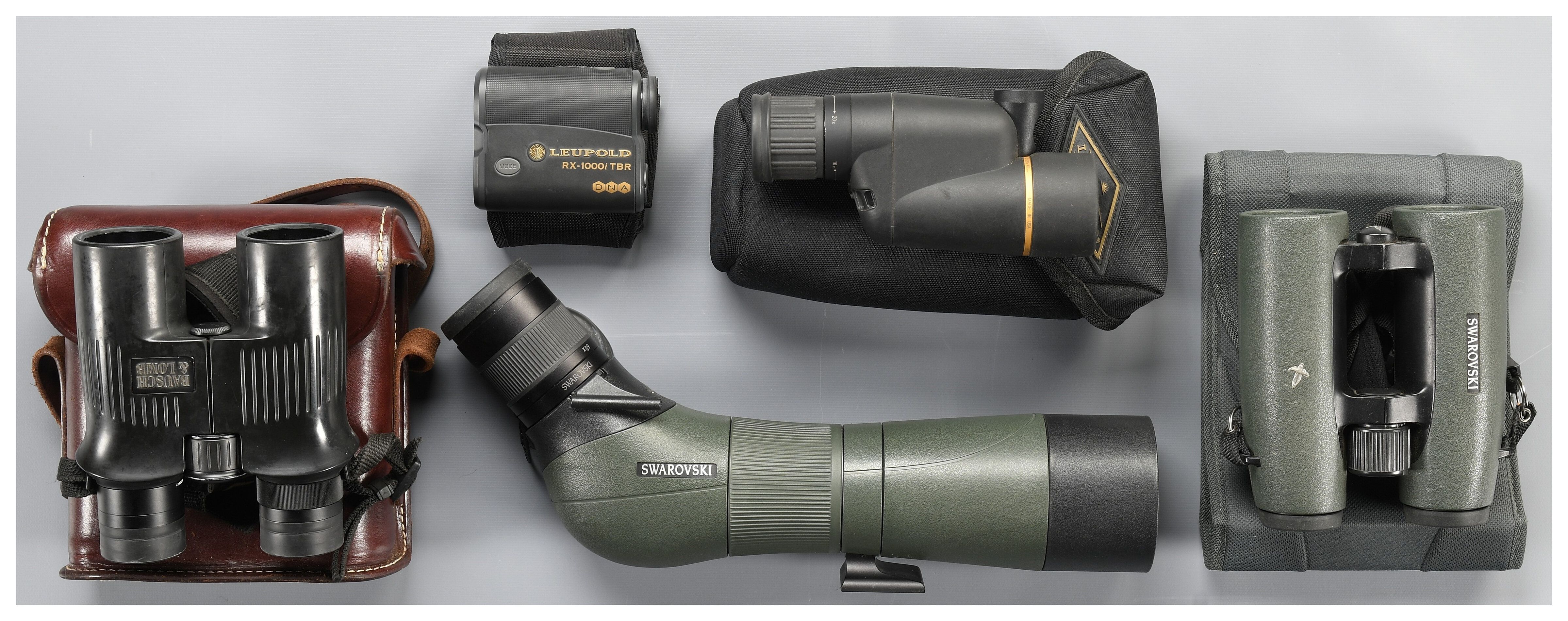 Group of Spotting Scopes and Binoculars | Rock Island Auction
