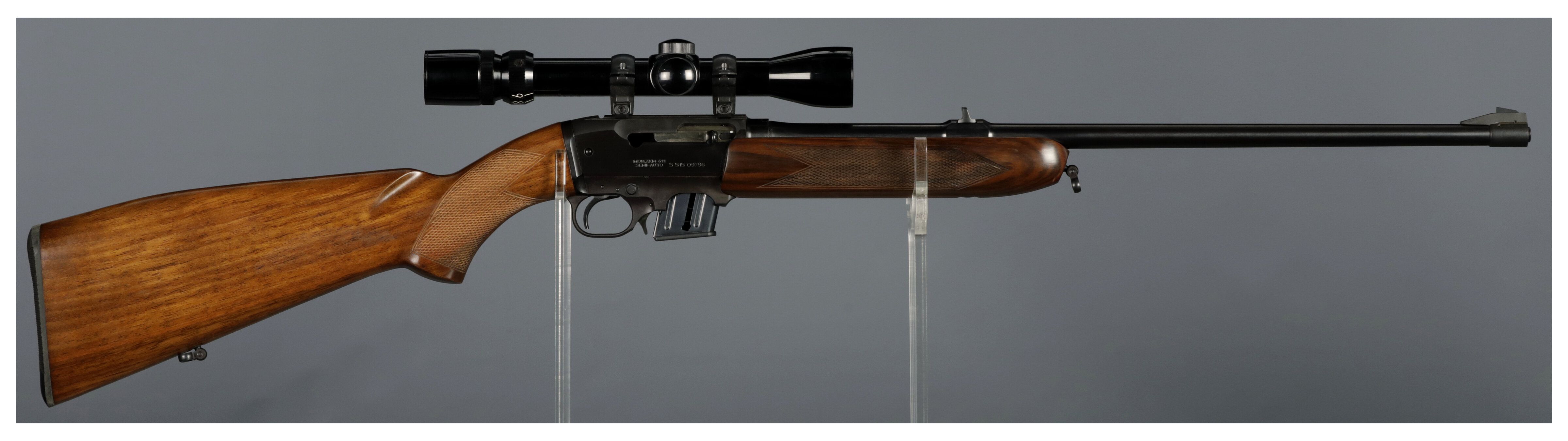 Brno Model ZKM-611 Semi-Automatic Rifle with Scope | Rock Island Auction