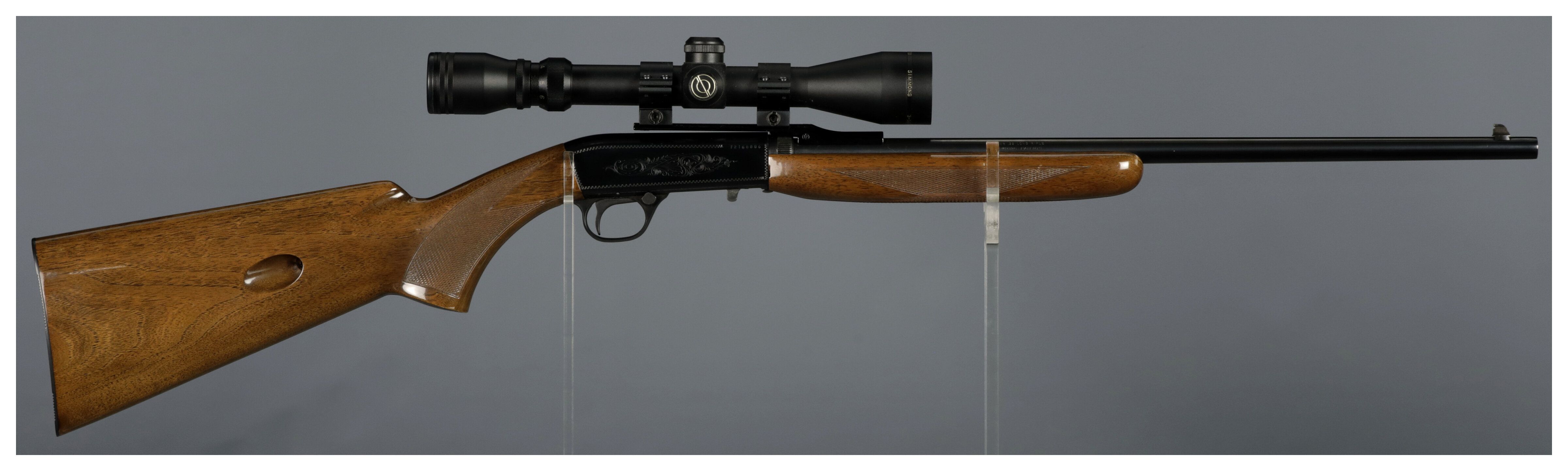 Belgian Browning .22 Semi-Automatic Rifle with Scope | Rock Island Auction