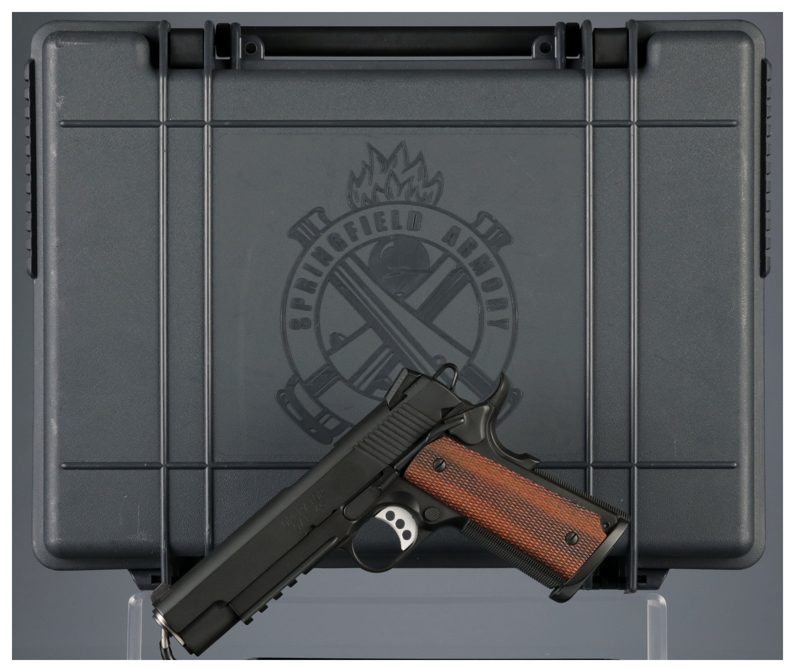 Springfield Custom Operator 1911-A1 Light Rail Pro Model Pistol | Rock ...