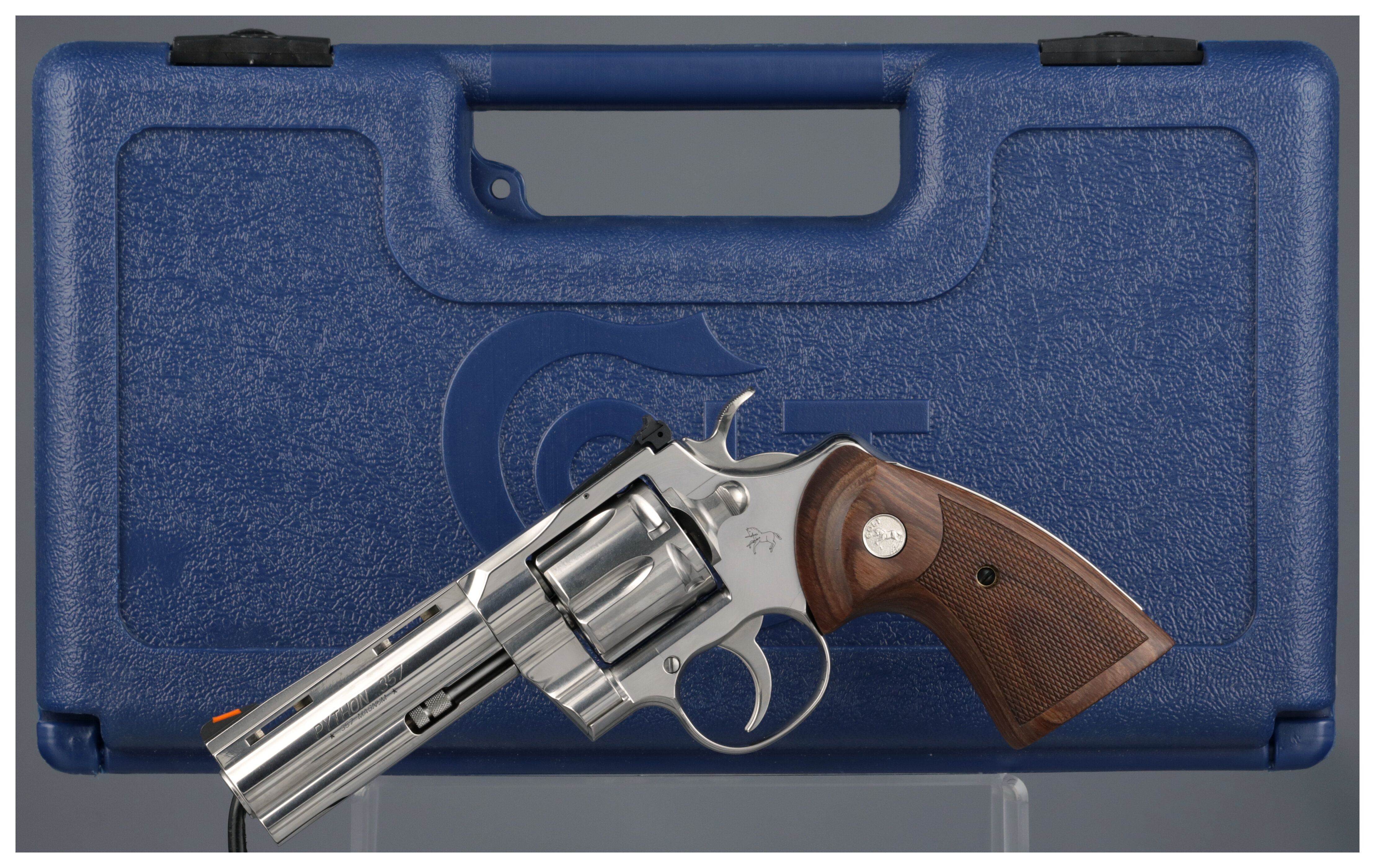 Colt Python Double Action Revolver with Case | Rock Island Auction