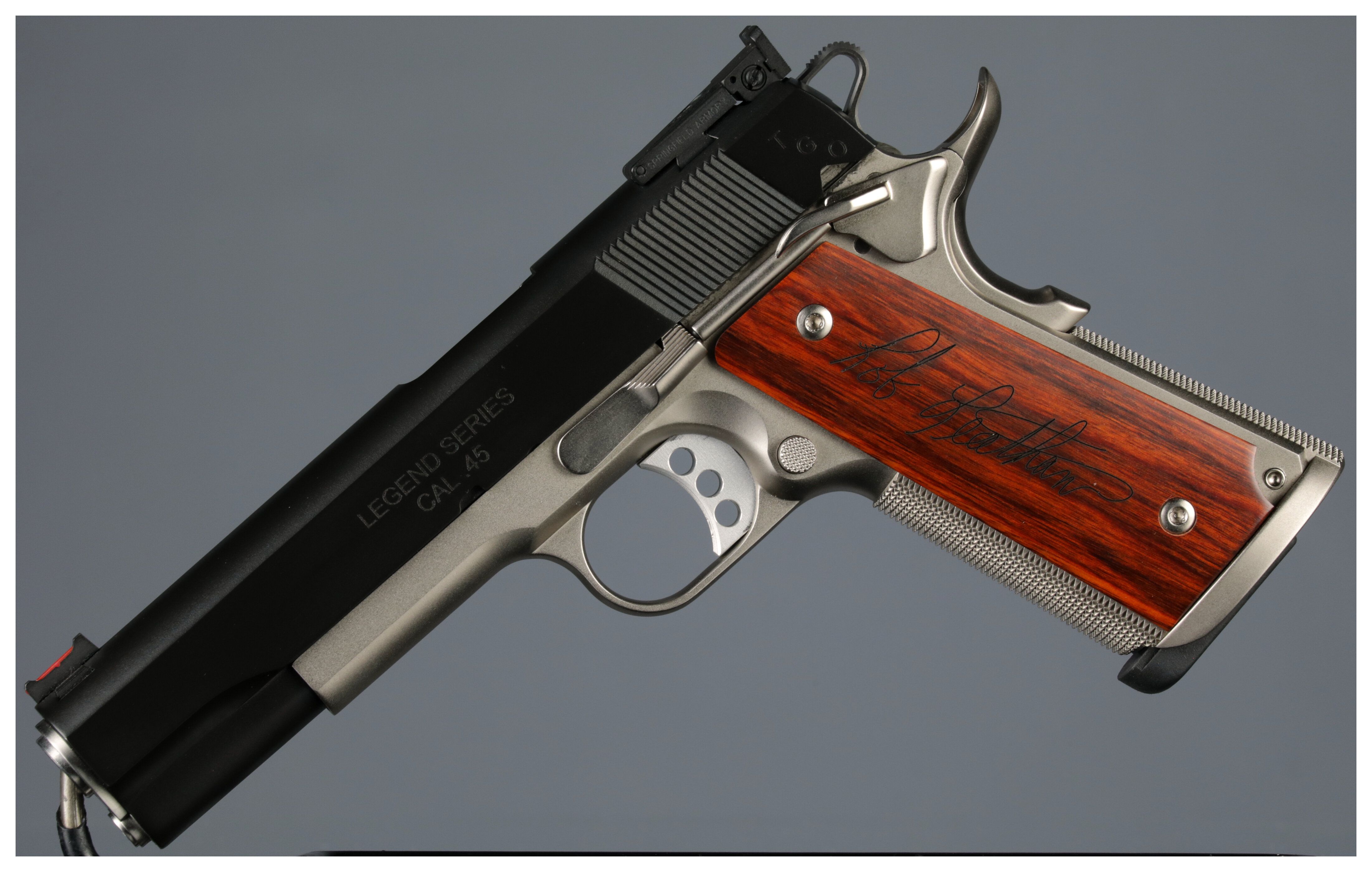 Springfield Armory Model 1911 Legend Series Rob Leatham Pistol | Rock ...