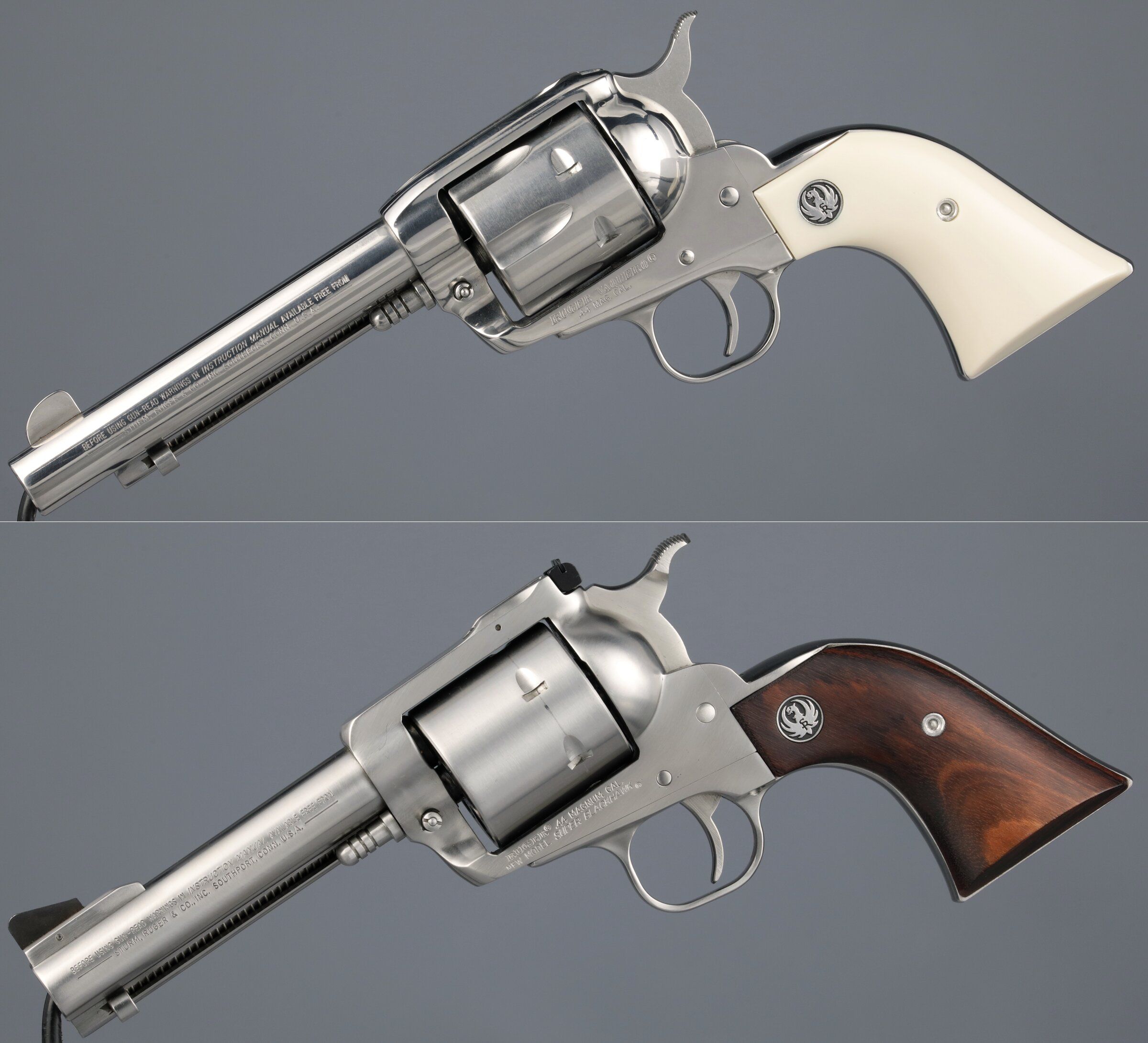 Two Ruger Single Action Revolvers | Rock Island Auction