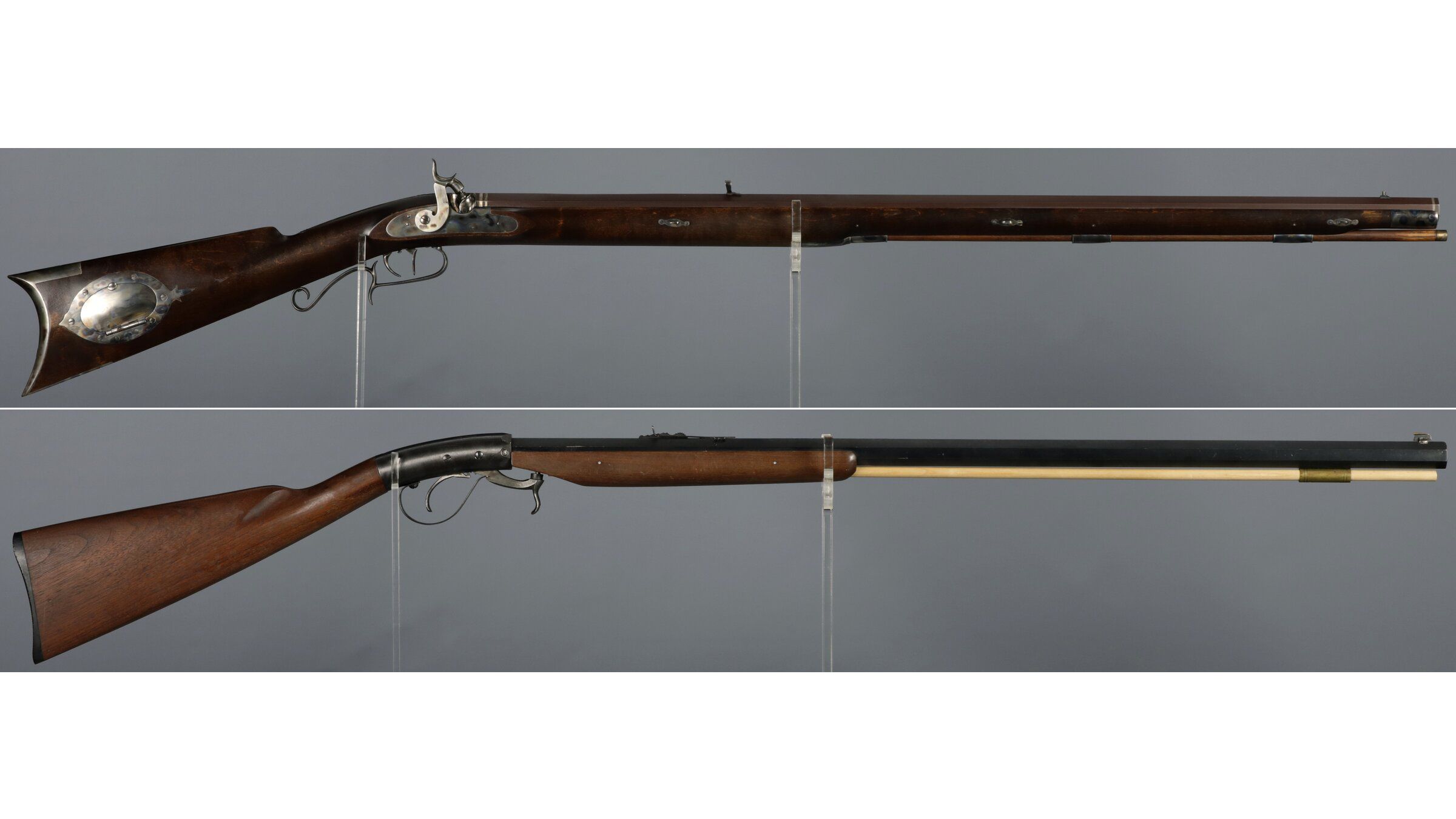 Two Percussion Rifles | Rock Island Auction