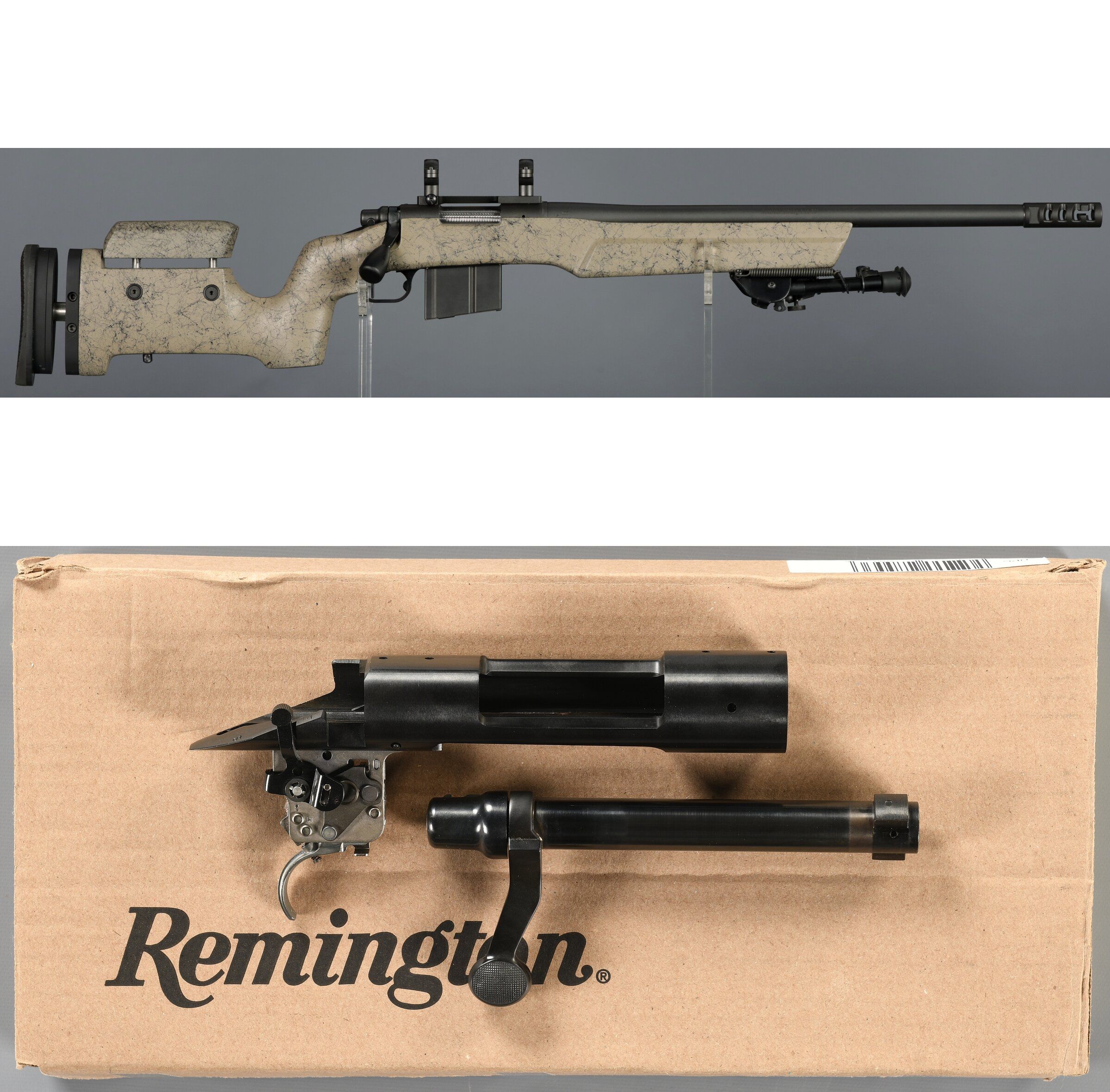 Remington Model 700 AAC-SD Rifle and a Remington 700 Action | Rock ...